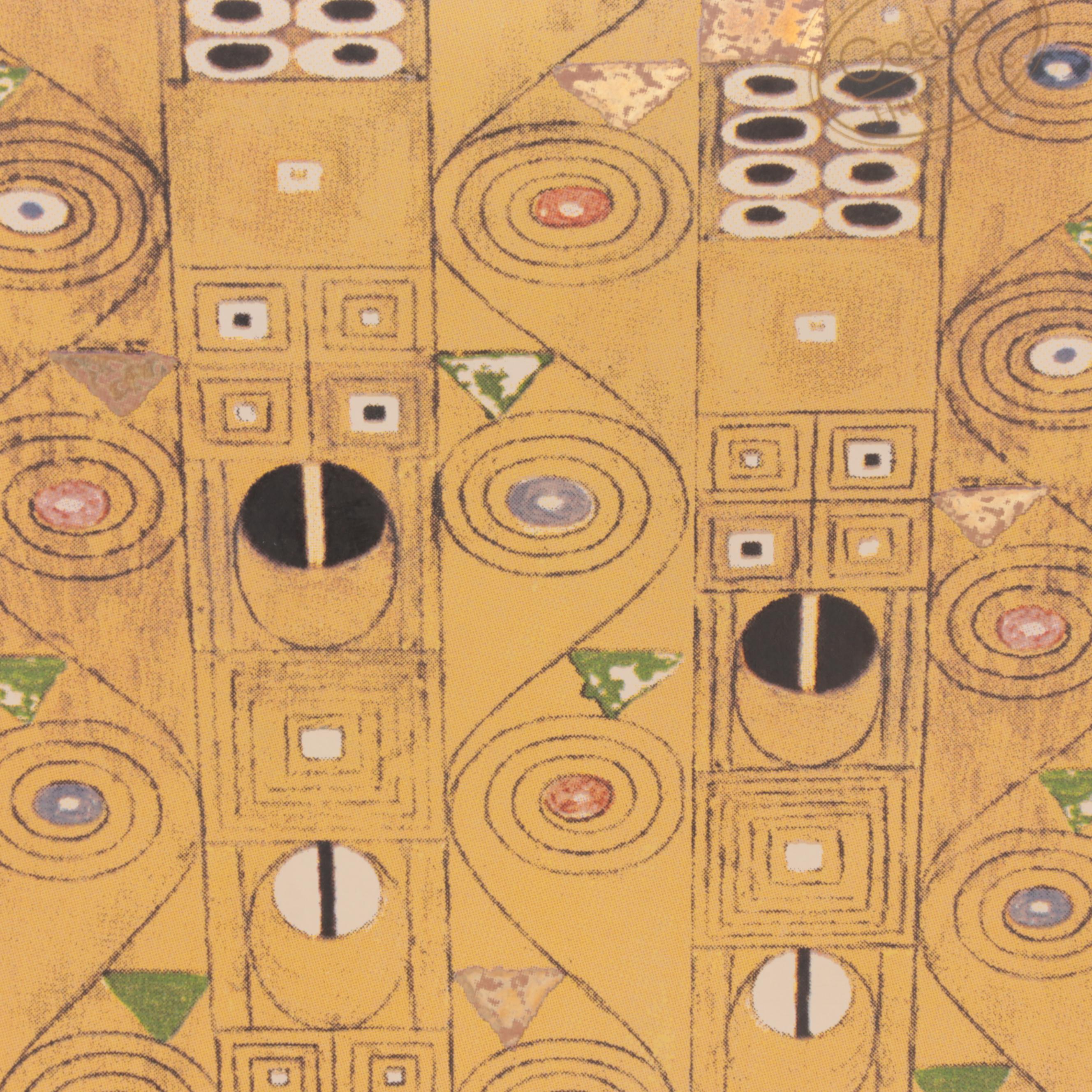 Goebel "Stoclet-Fries" Glass Vase Designed by Gustav Klimt | EBTH