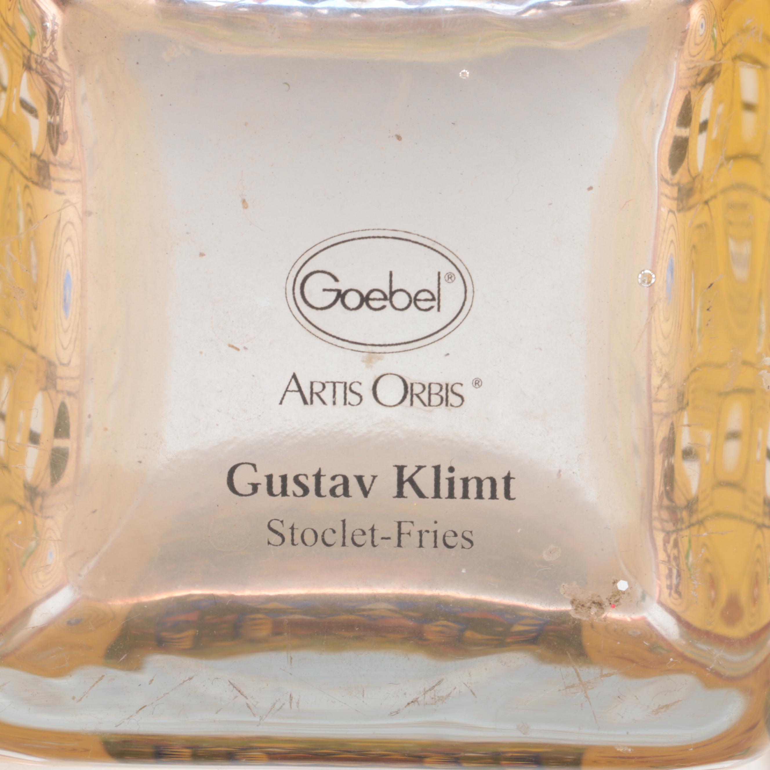 Goebel "Stoclet-Fries" Glass Vase Designed by Gustav Klimt | EBTH