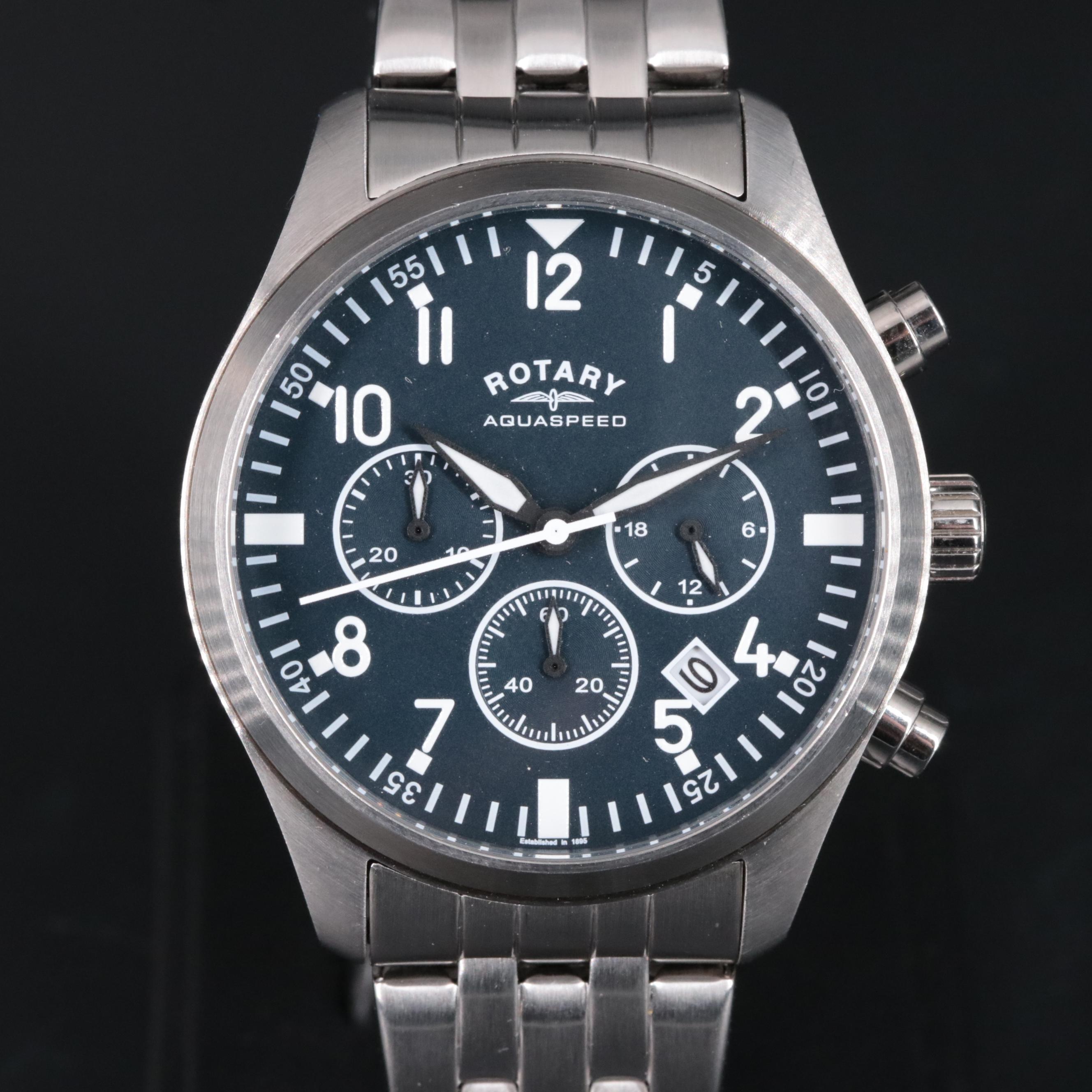Rotary Aquaspeed Chronograph Wristwatch | EBTH