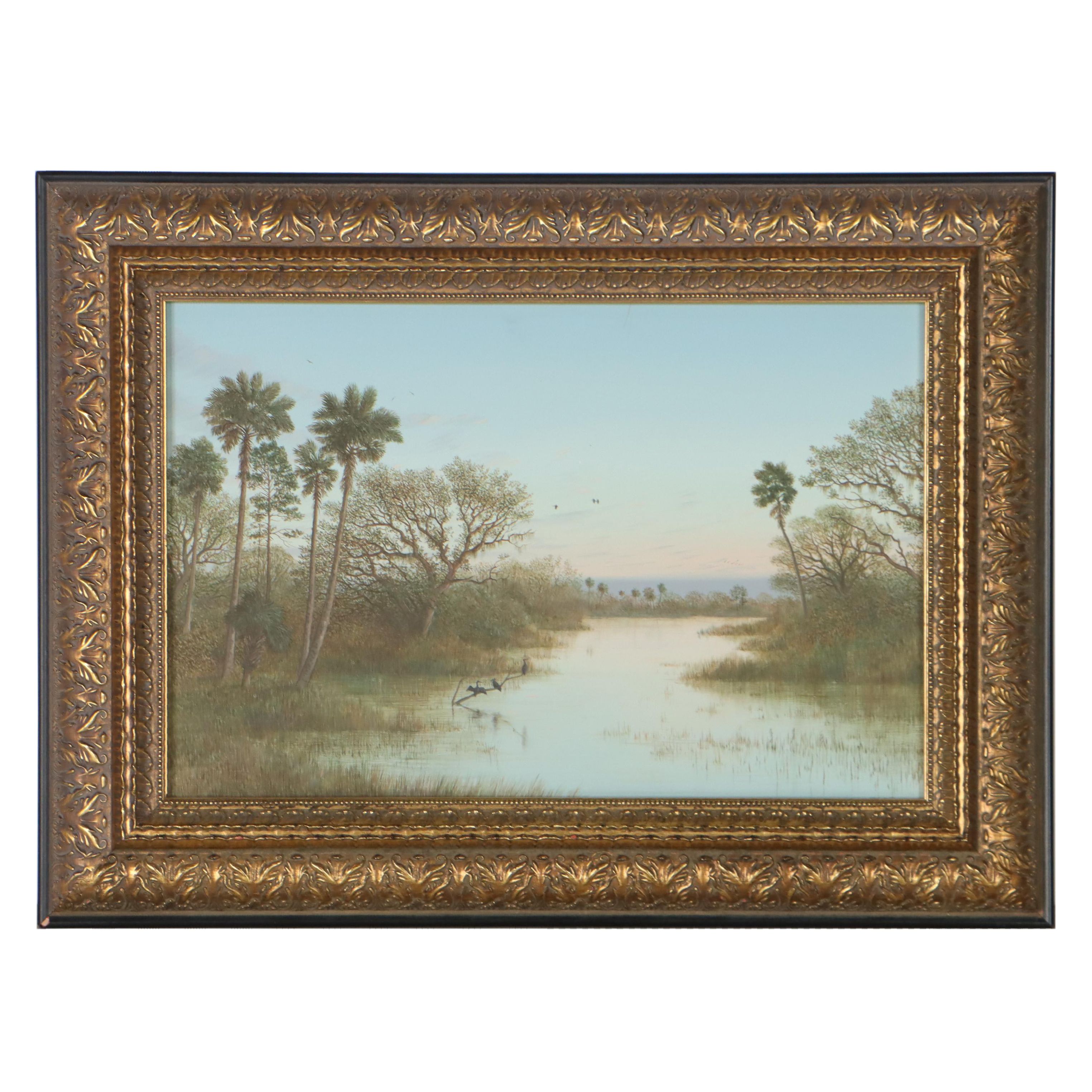 Nicholas Mace Oil Painting "The Bayou" | EBTH