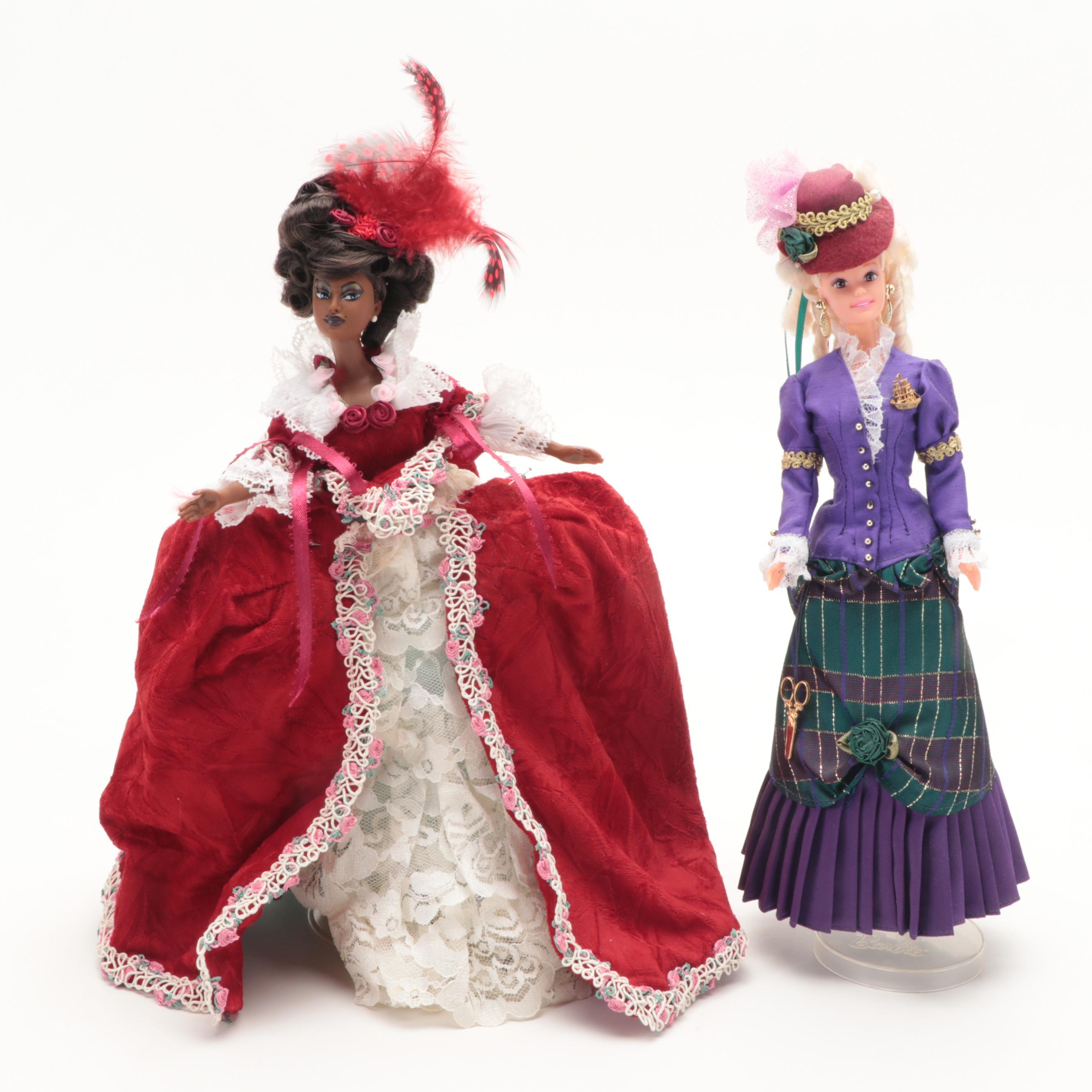 Michelle James for Doll Designs by Jasmar Custom Outfitted Barbie Dolls | EBTH