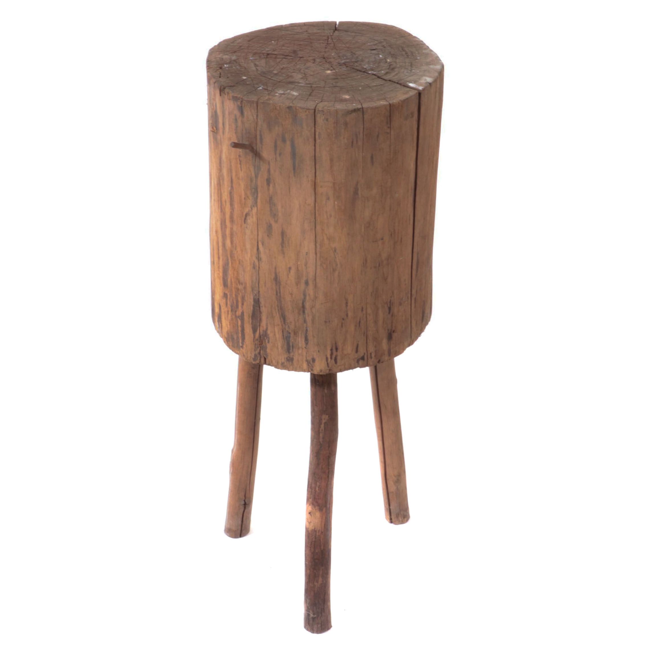 Primitive Log Chopping Block | EBTH