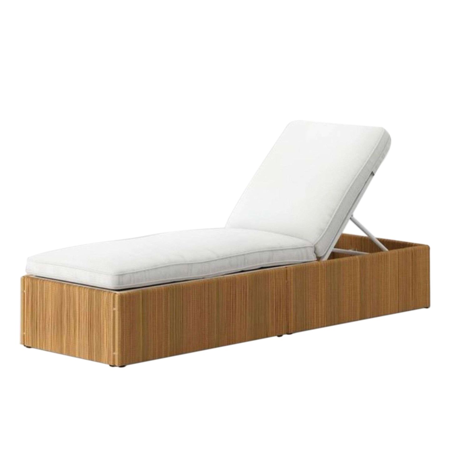 Threshold with Studio McGee Stanton Resin Wicker Patio Chaise Lounge | EBTH