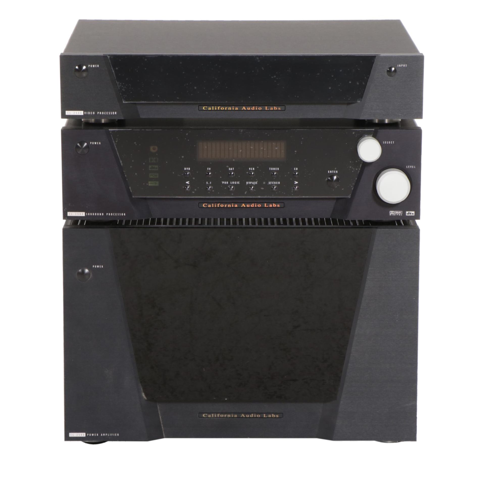 California Audio Labs CL-2500 Series Power Amp, Surround Sound & Video ...