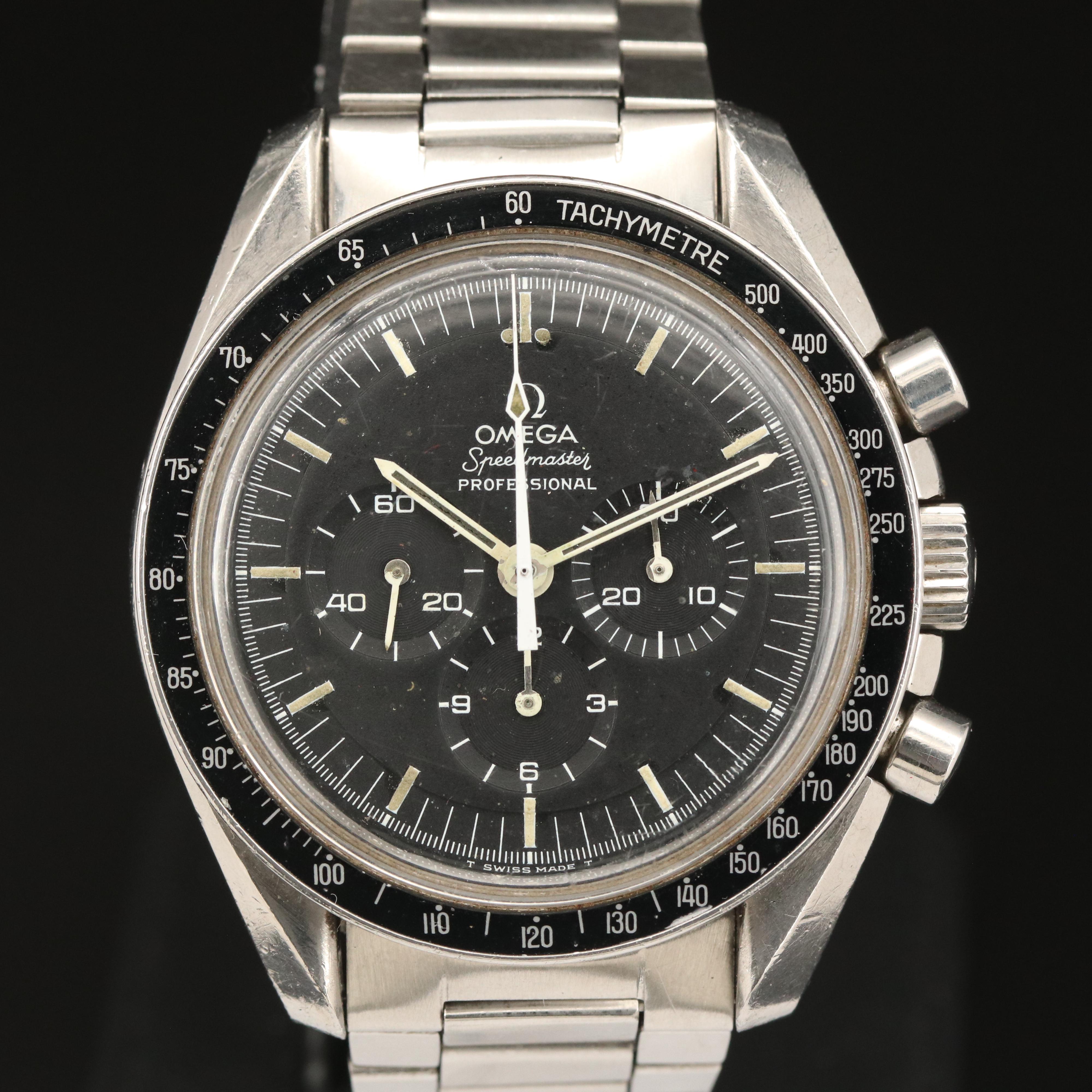 1974 "No NASA" Omega Speedmaster Professional Wristwatch | EBTH