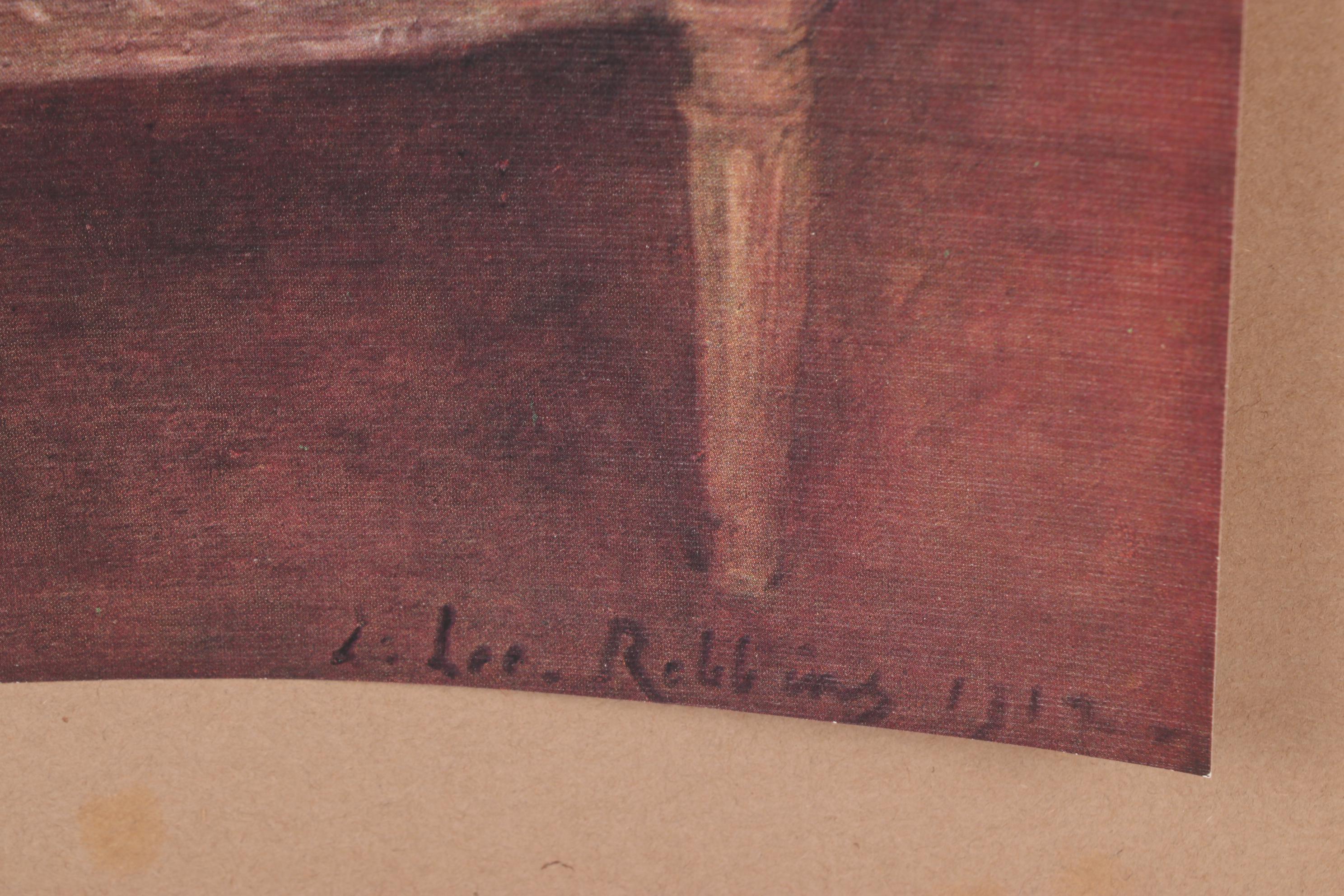 Offset Lithograph After Lucy Lee-Robbins "Nonchalante," Circa 1920 | EBTH