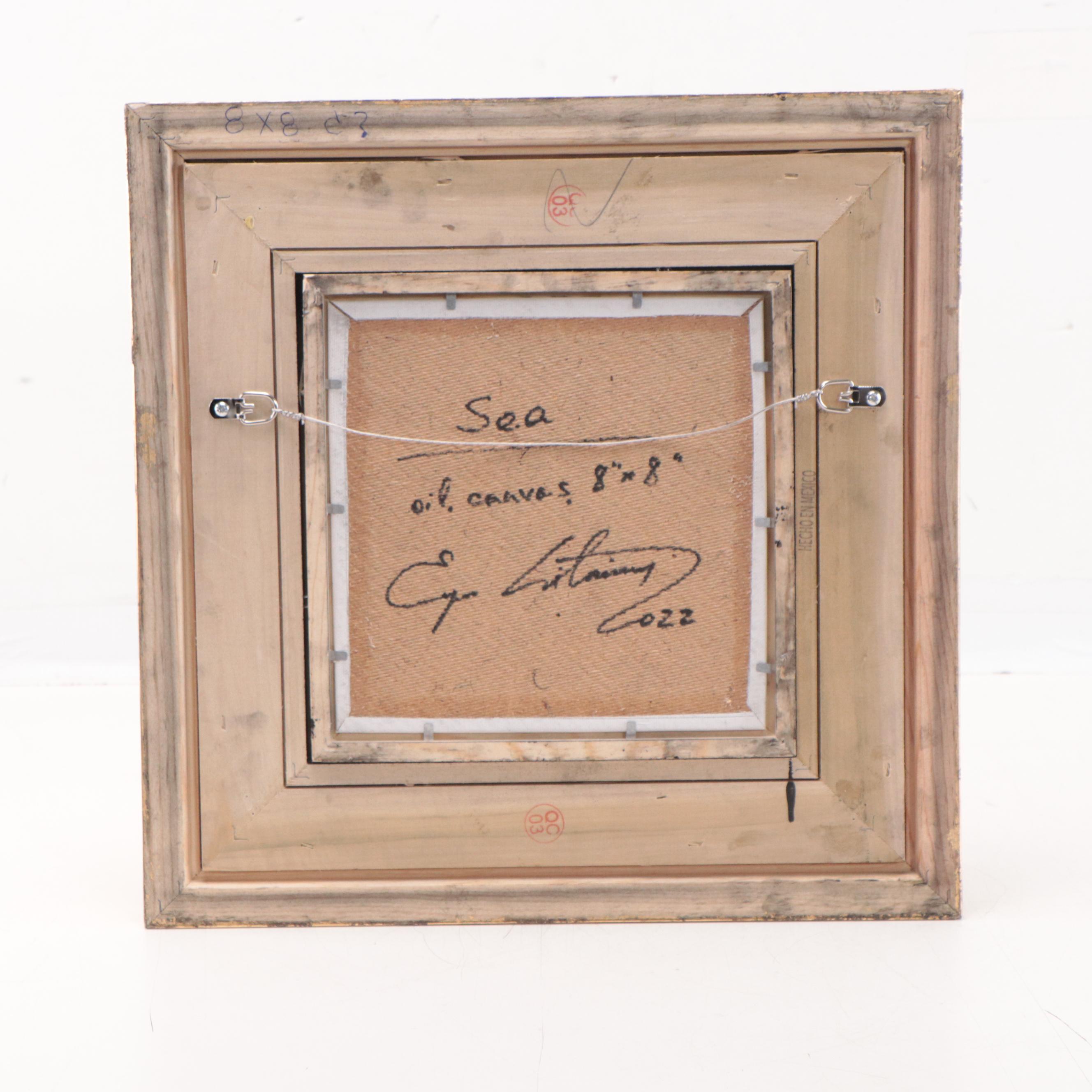 Jevgenijus Litvinas Oil Painting "Sea," 2022 | EBTH