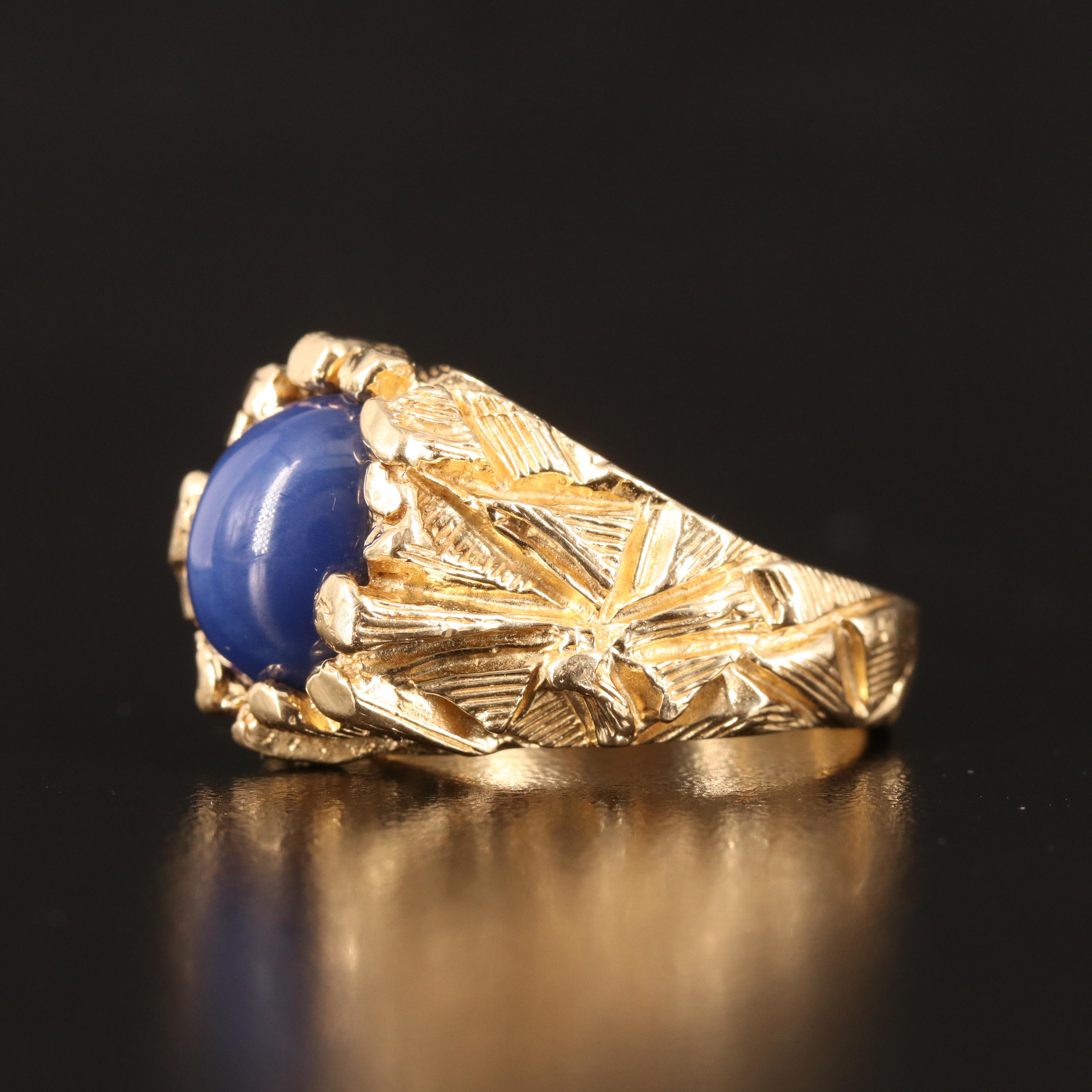 14K Linde Star Sapphire Ring | EBTH