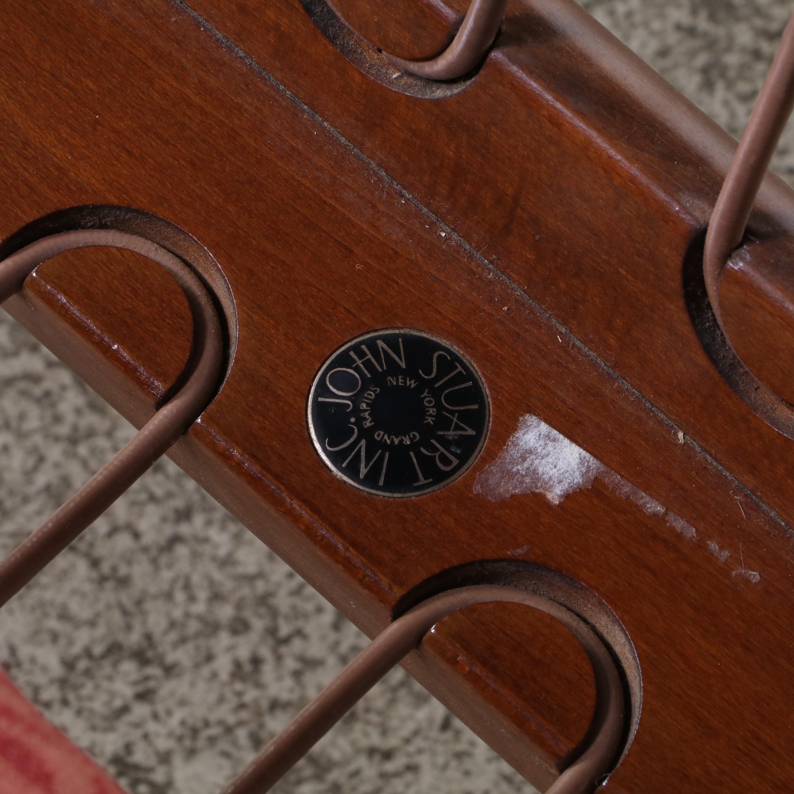 John Stuart Inc. Mid Century Modern Beech Lounge Chair | EBTH