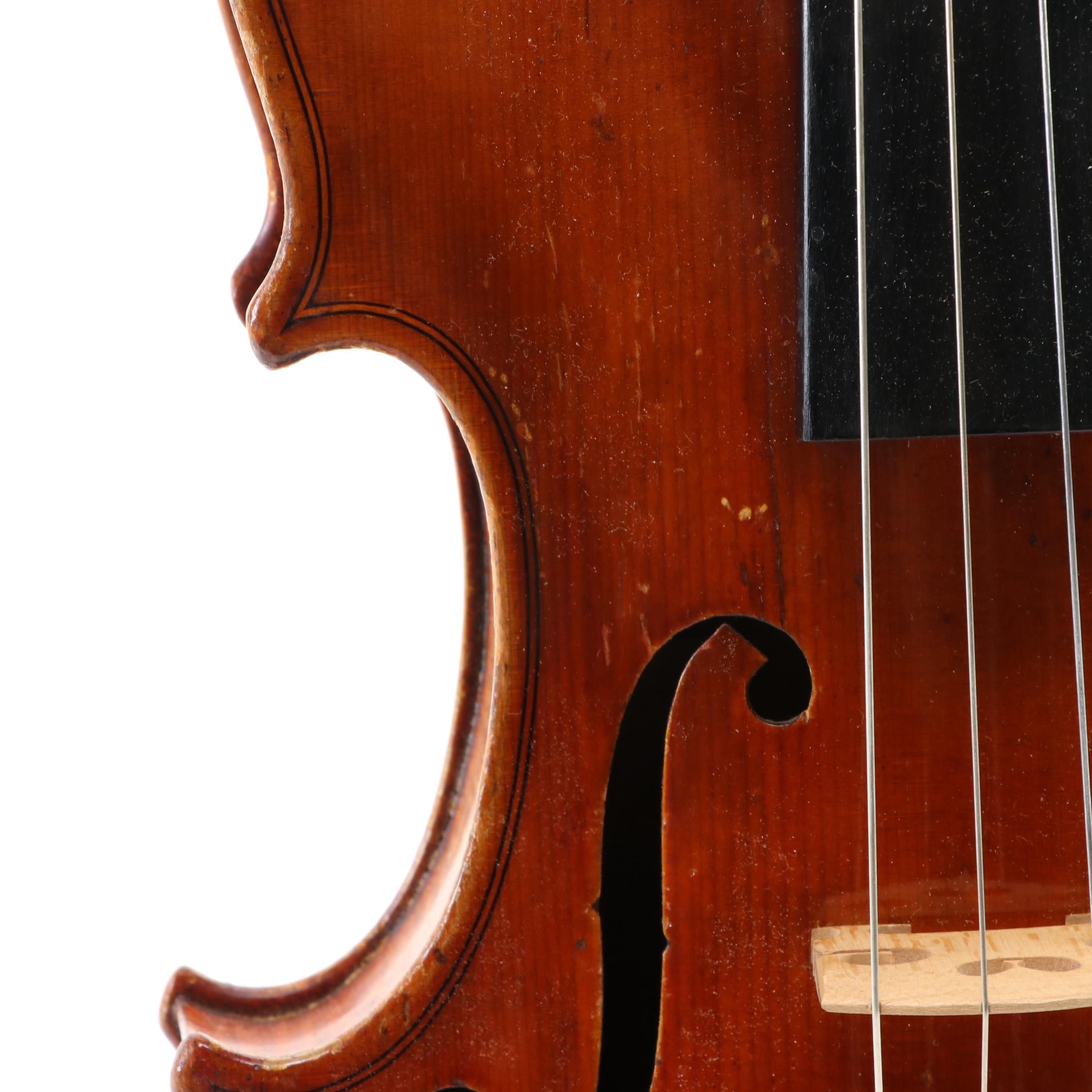 Raffaele Calacé Neapolitan Italian 4/4 Violin with Case, 1929 | EBTH