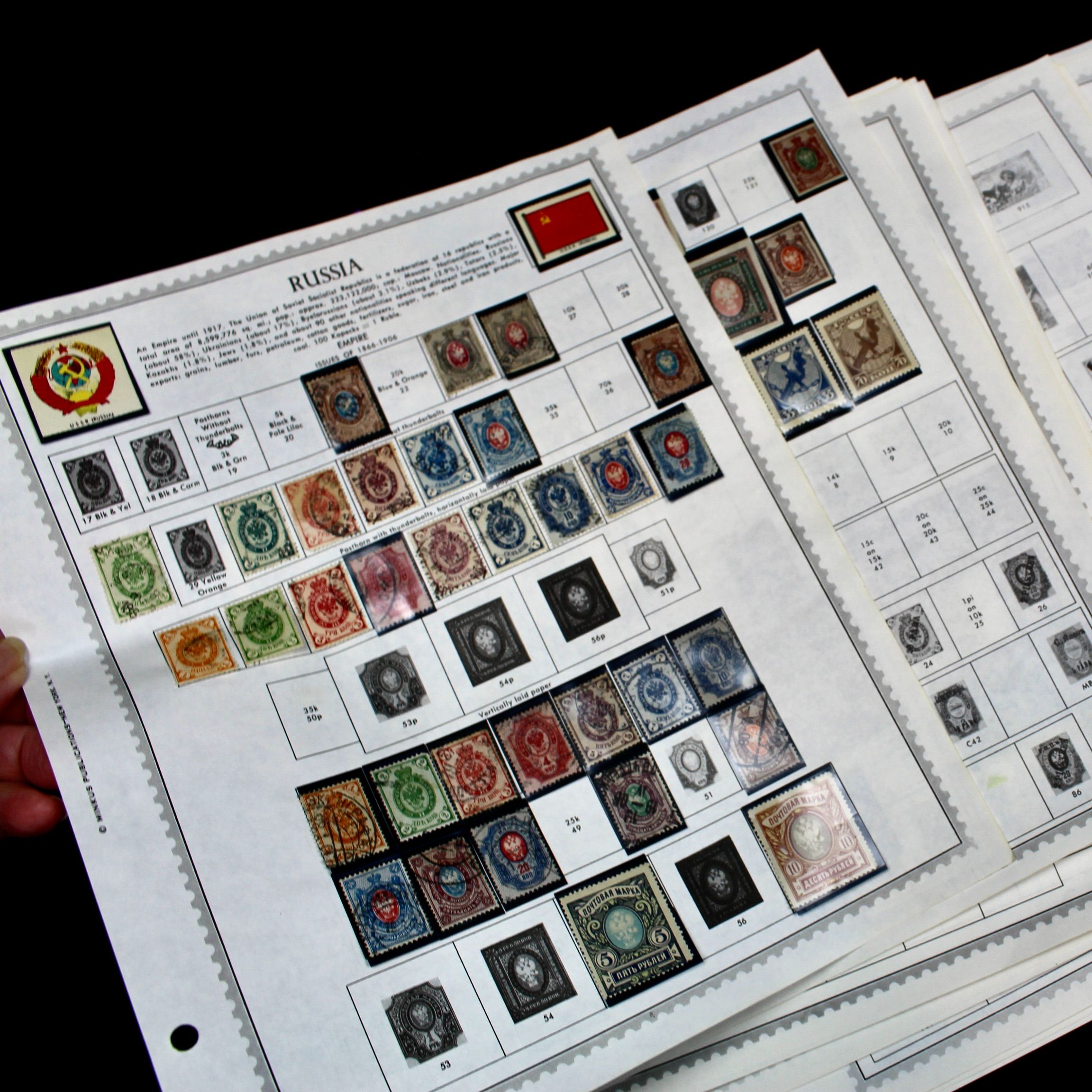 Comprehensive Russia Stamp Collection | Everything But The House