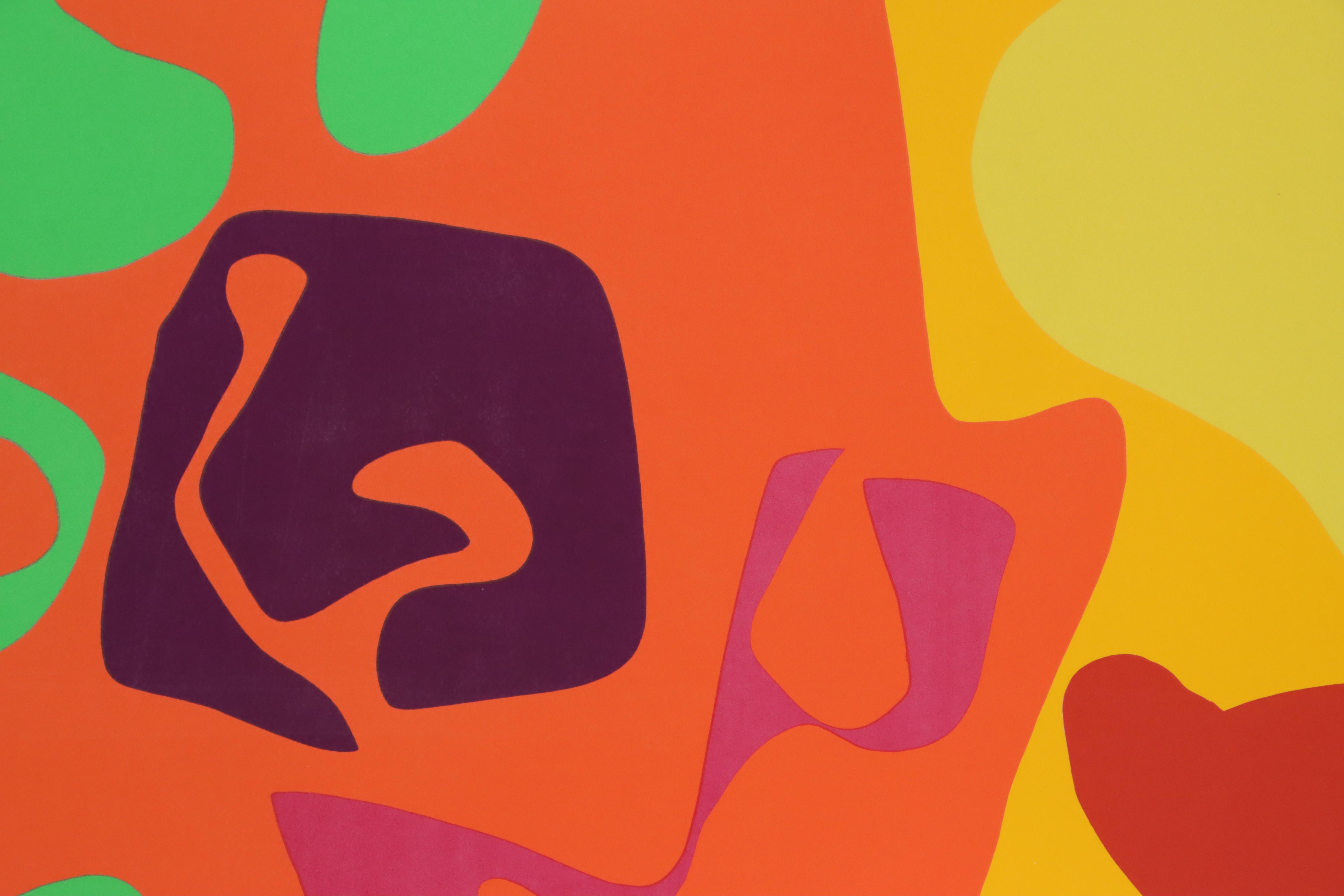 Patrick Heron Abstract Serigraph, 1973 | EBTH