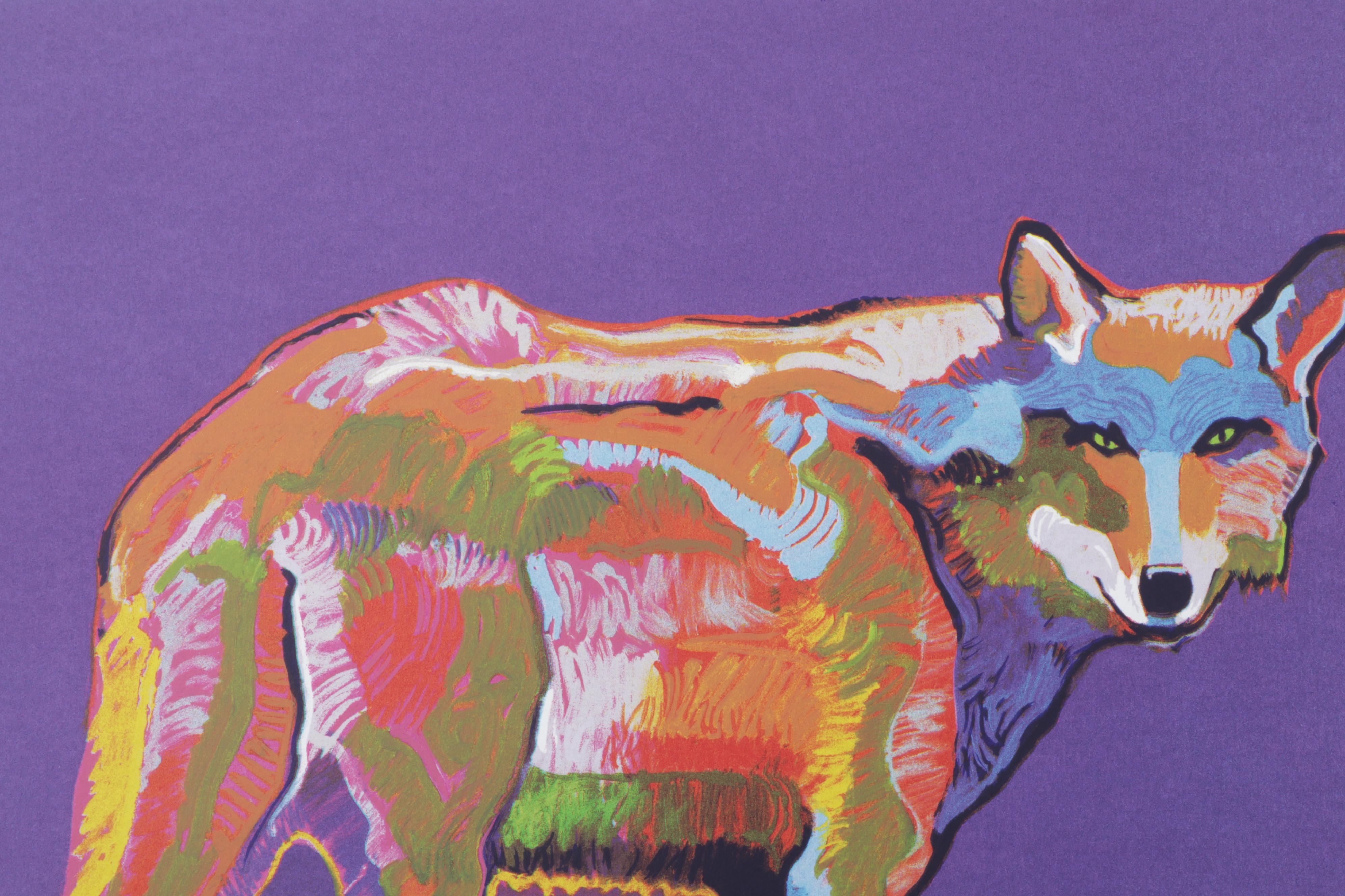 John Nieto Serigraph "Mexican Grey Wolf," 1996 | EBTH