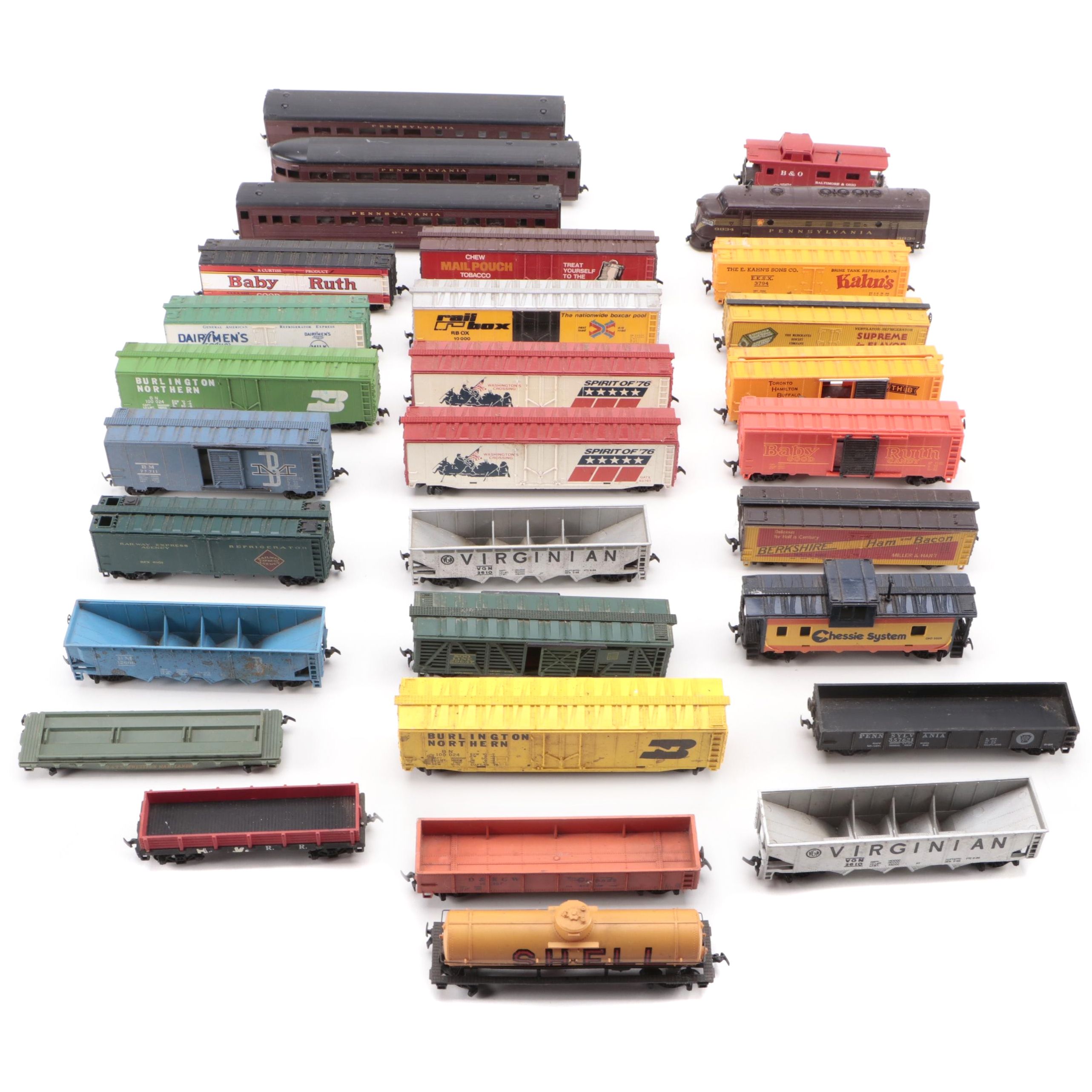 B&O Railroad, Tyco, More Electric Train Locomotives, Freight Cars and ...