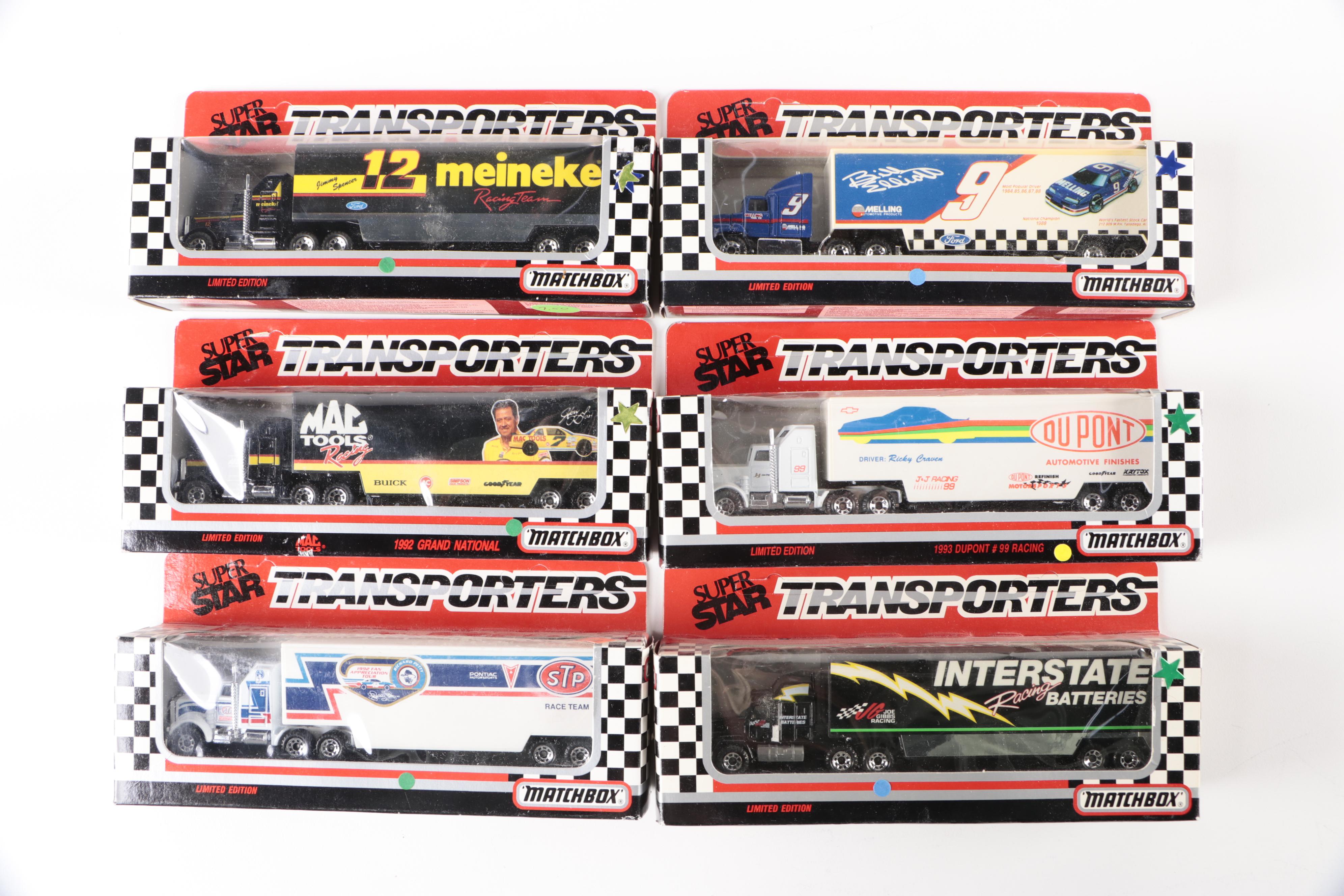 Matchbox Team Convoy, Super Star Transporters, and Other Diecast ...