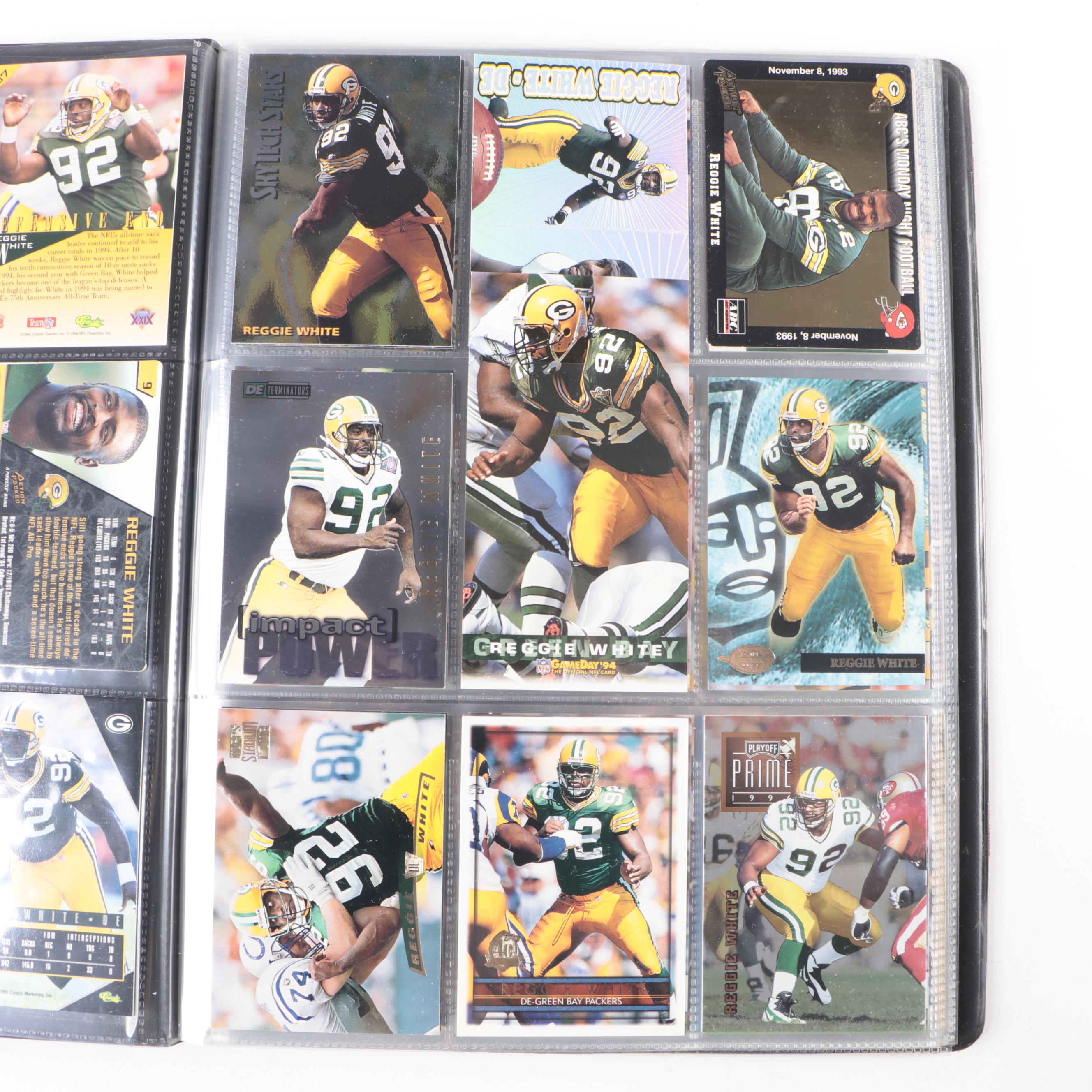 Topps, More Reggie White Football Cards with Rookie, Inserts, 1980s ...