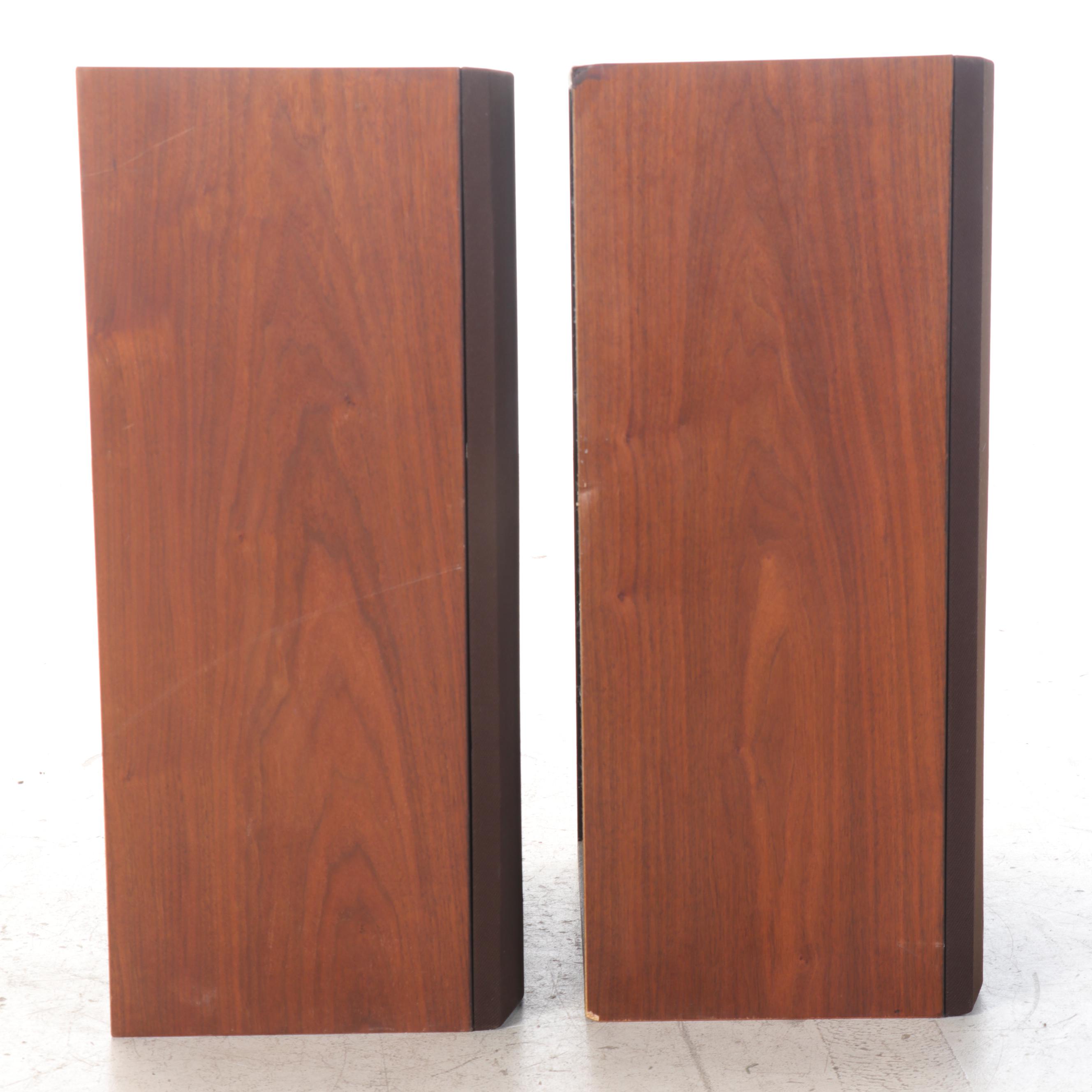 Realistic Mach Two Cherry Veneer Three-Way Loudspeakers | EBTH