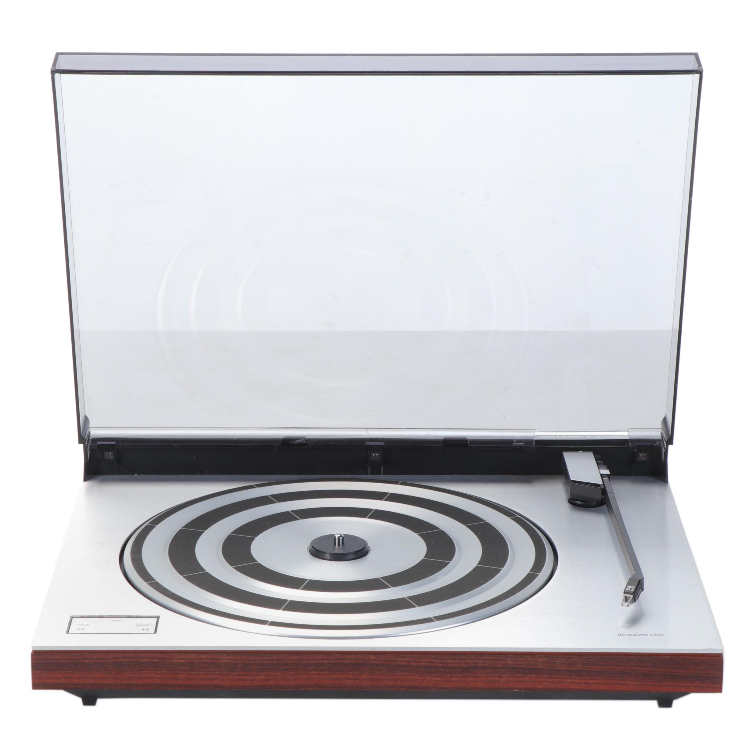 Bang & Olufsen Beogram 2402 Type 5712 Belt Driven Turntable Record ...