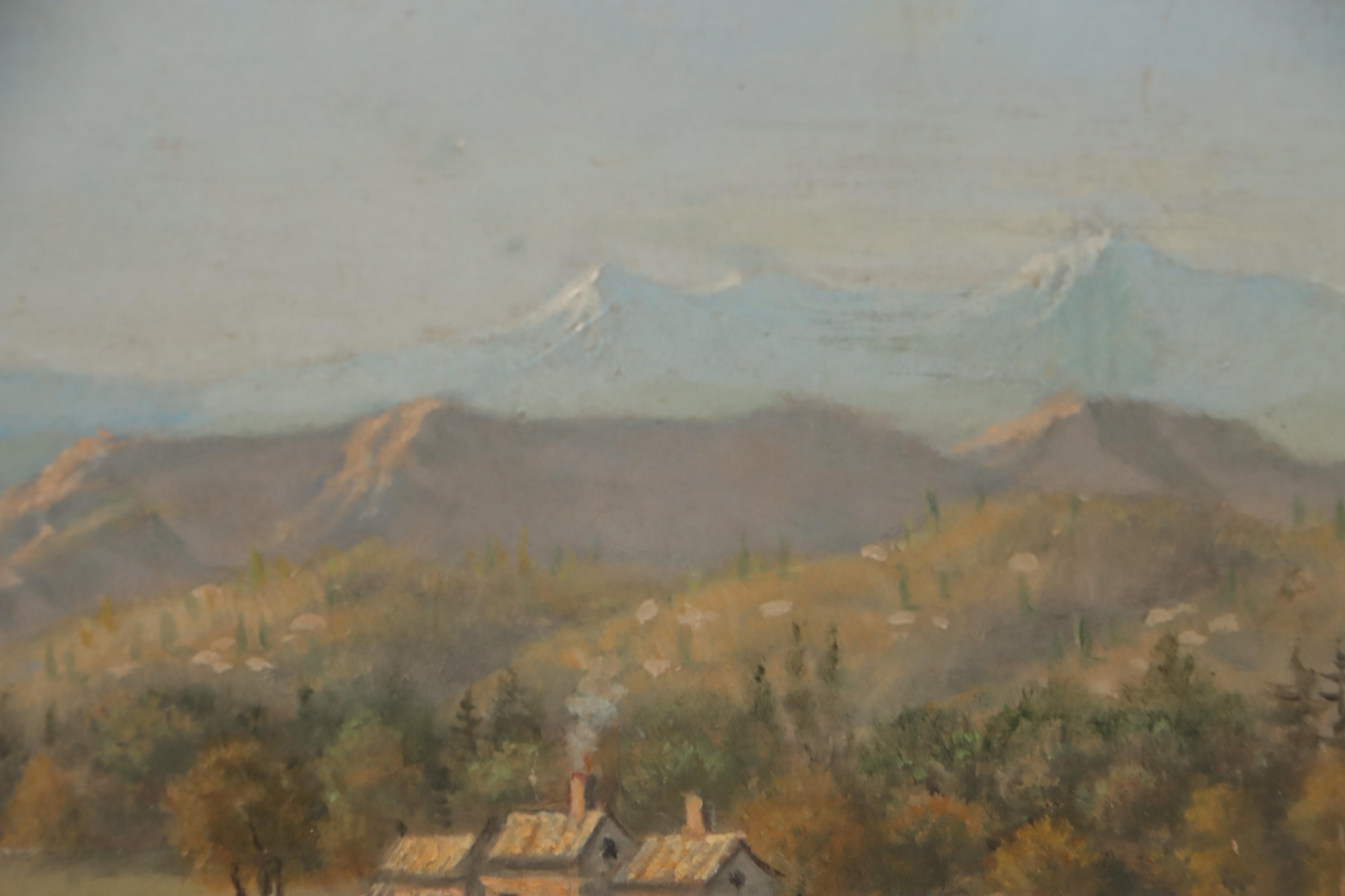 Peter Moran Attributed Landscape Oil Painting of Oregon, Mid-19th Century | EBTH