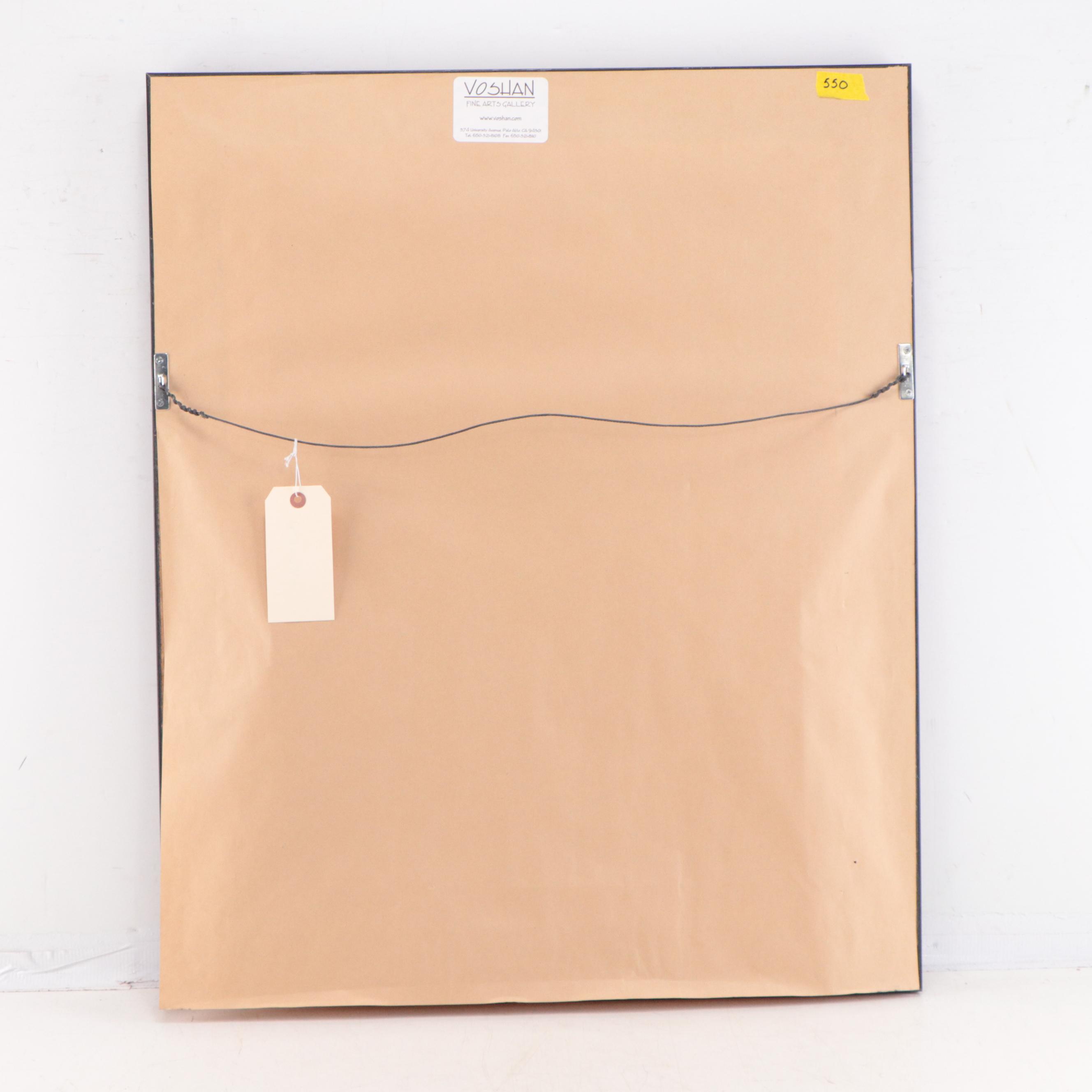 Joseph Fuchs Acrylic Painting of Venice Canal, 2003 | EBTH