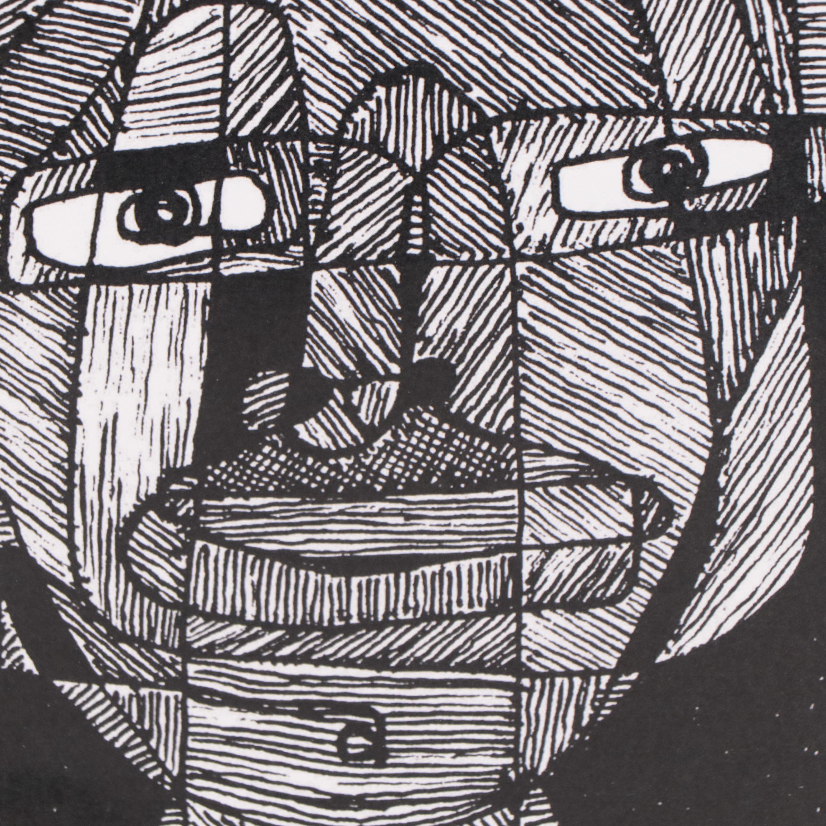 Offset Lithograph After Albert Leon Wilson "The Blahs" | EBTH