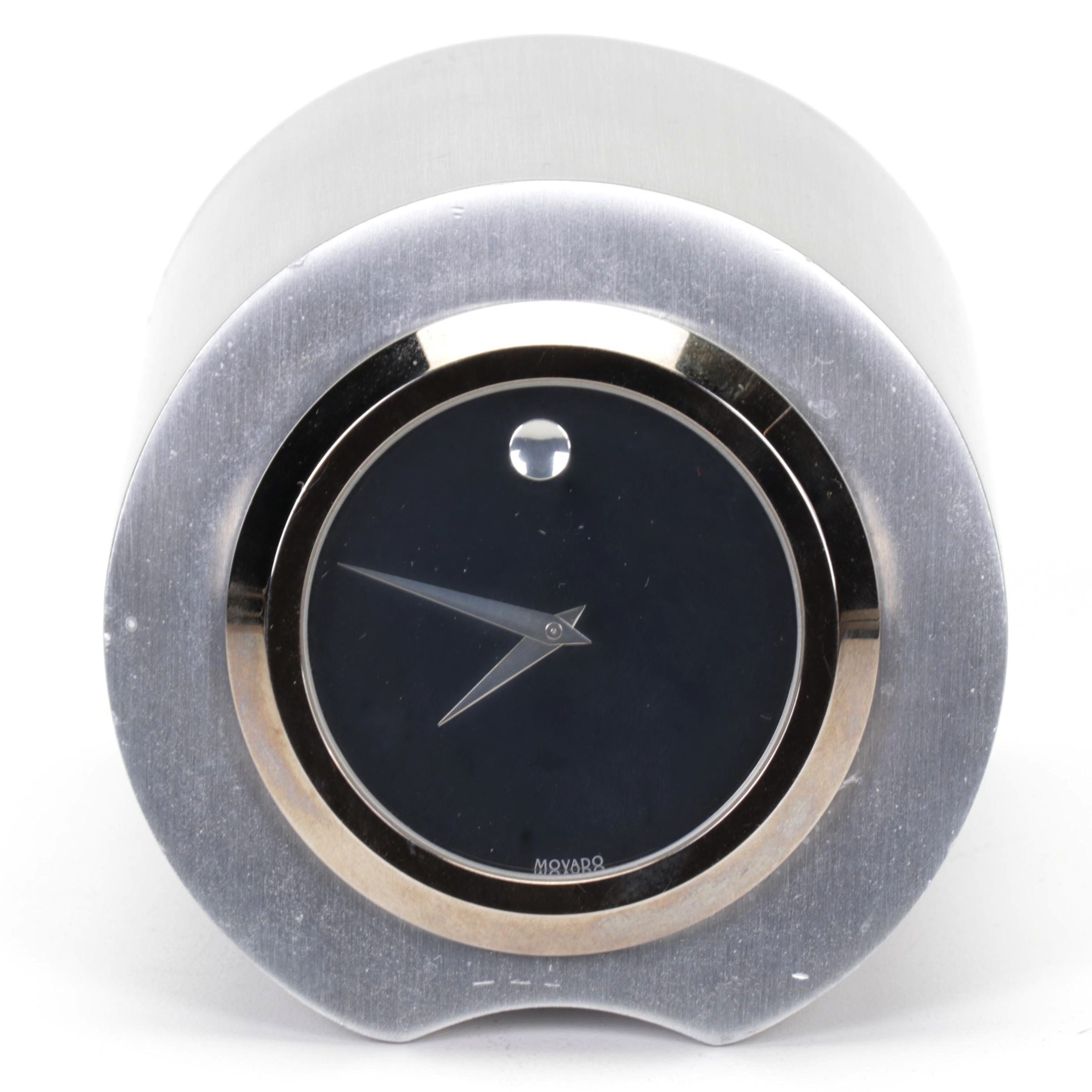 Movado Metal Dual-Face Desk Clock | EBTH