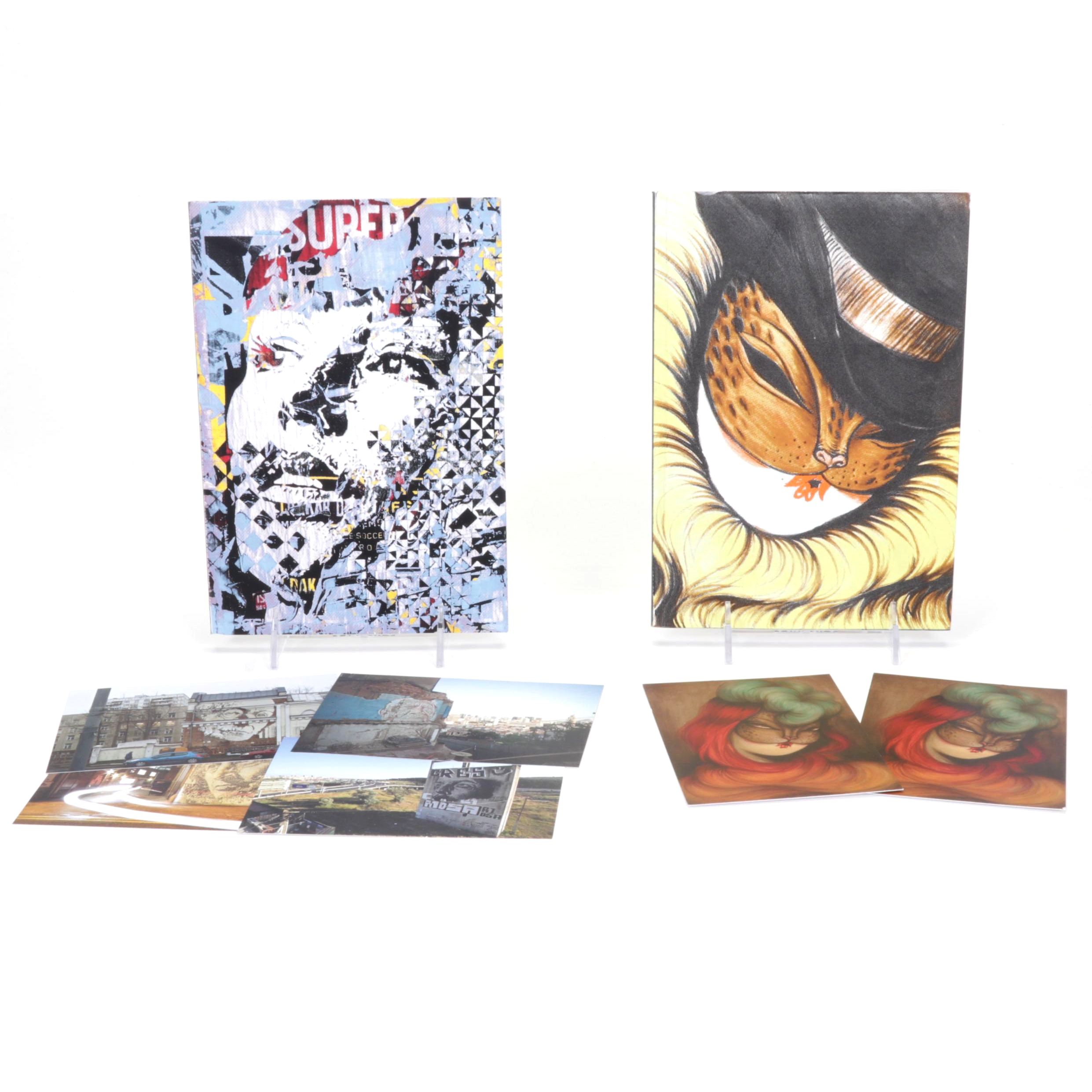 "Very Nearly Almost" Issues 21 and 22 With Miss Van and VHILS Serigraph ...