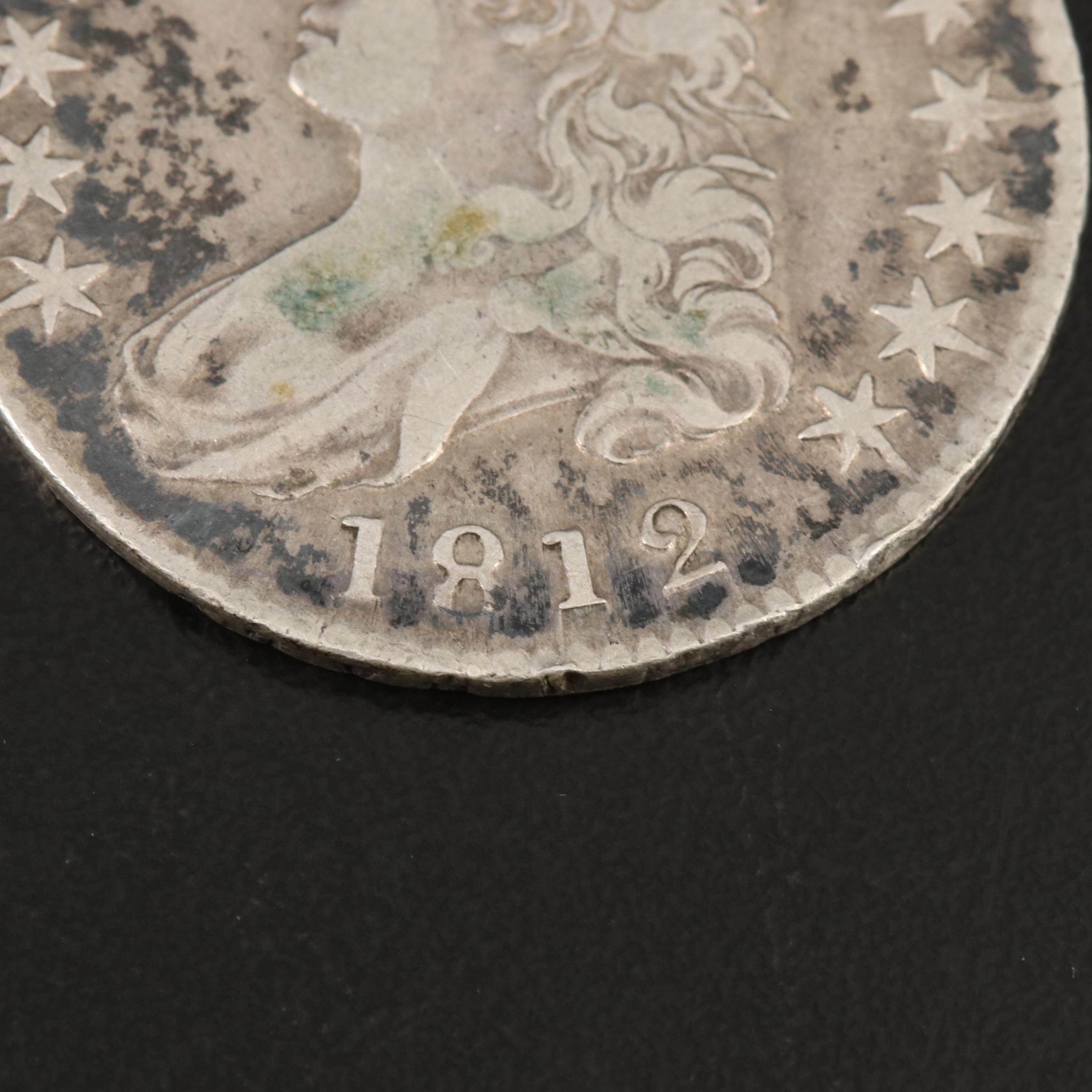 1812 Capped Bust Silver Half Dollar | EBTH