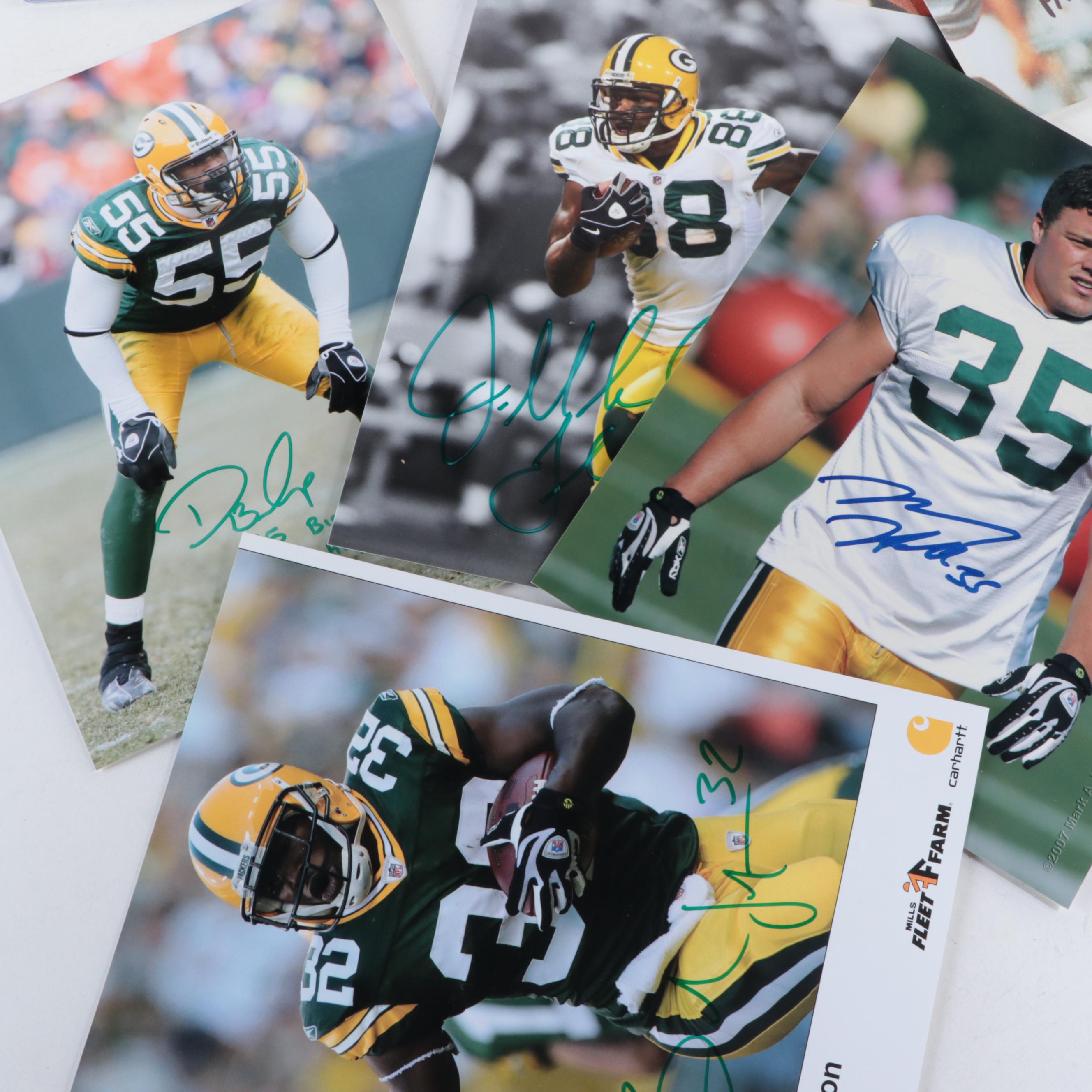 Green Bay Packers Signed Giclée Prints With Hornung, Crosby, Flemming ...