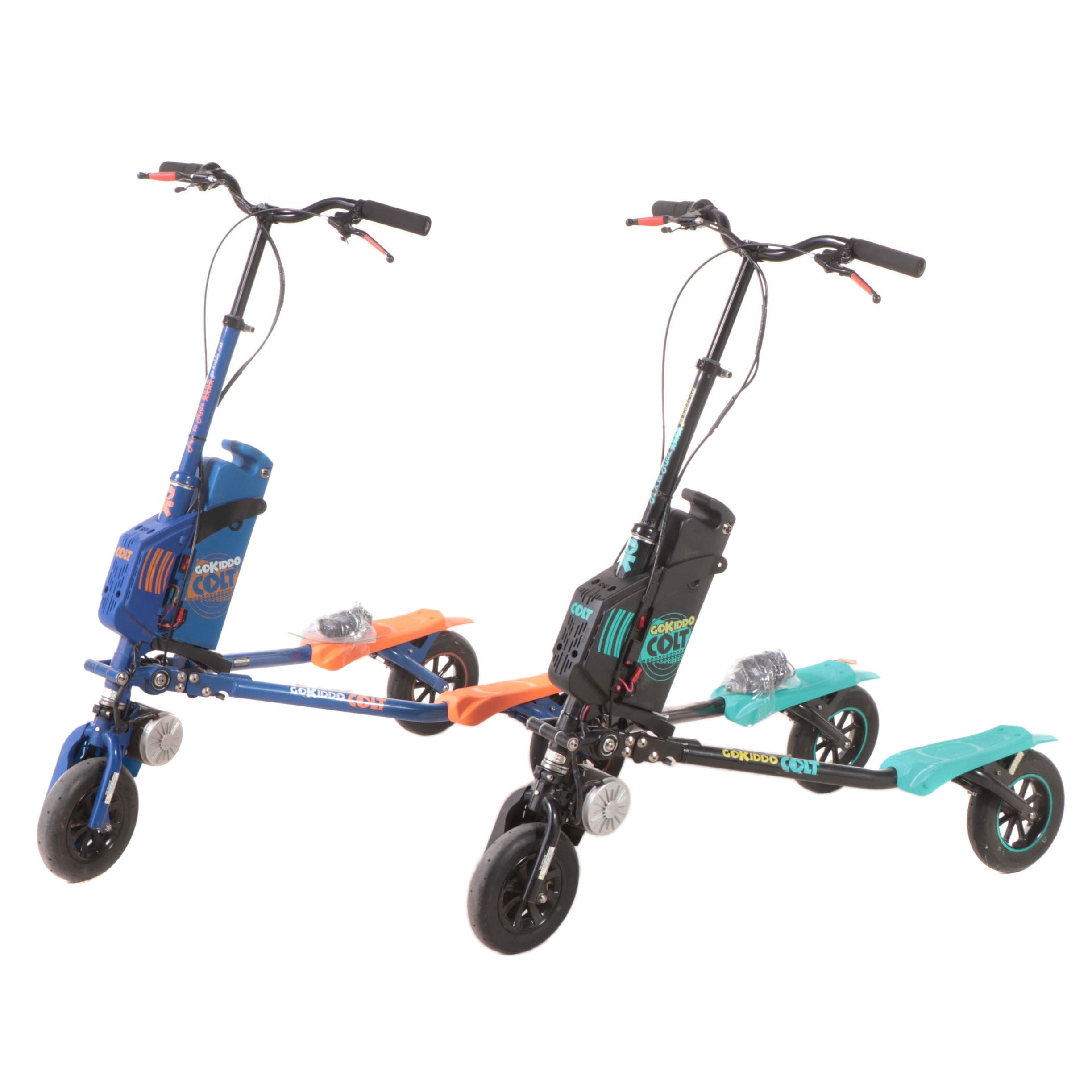 Two Go-Kiddo Colt Electric Carving Scooters | EBTH