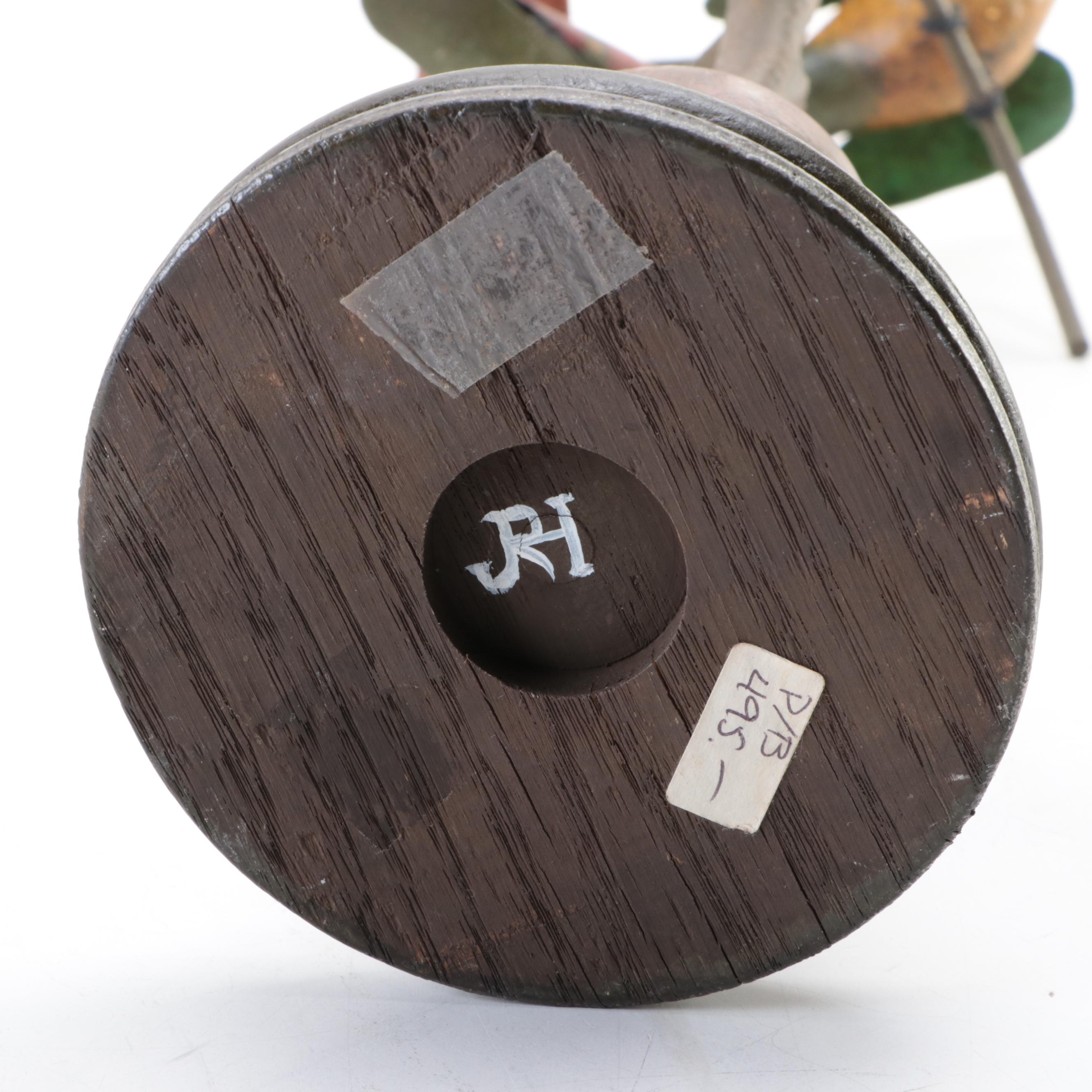 Carved Wood Bird Tree Figurine | EBTH