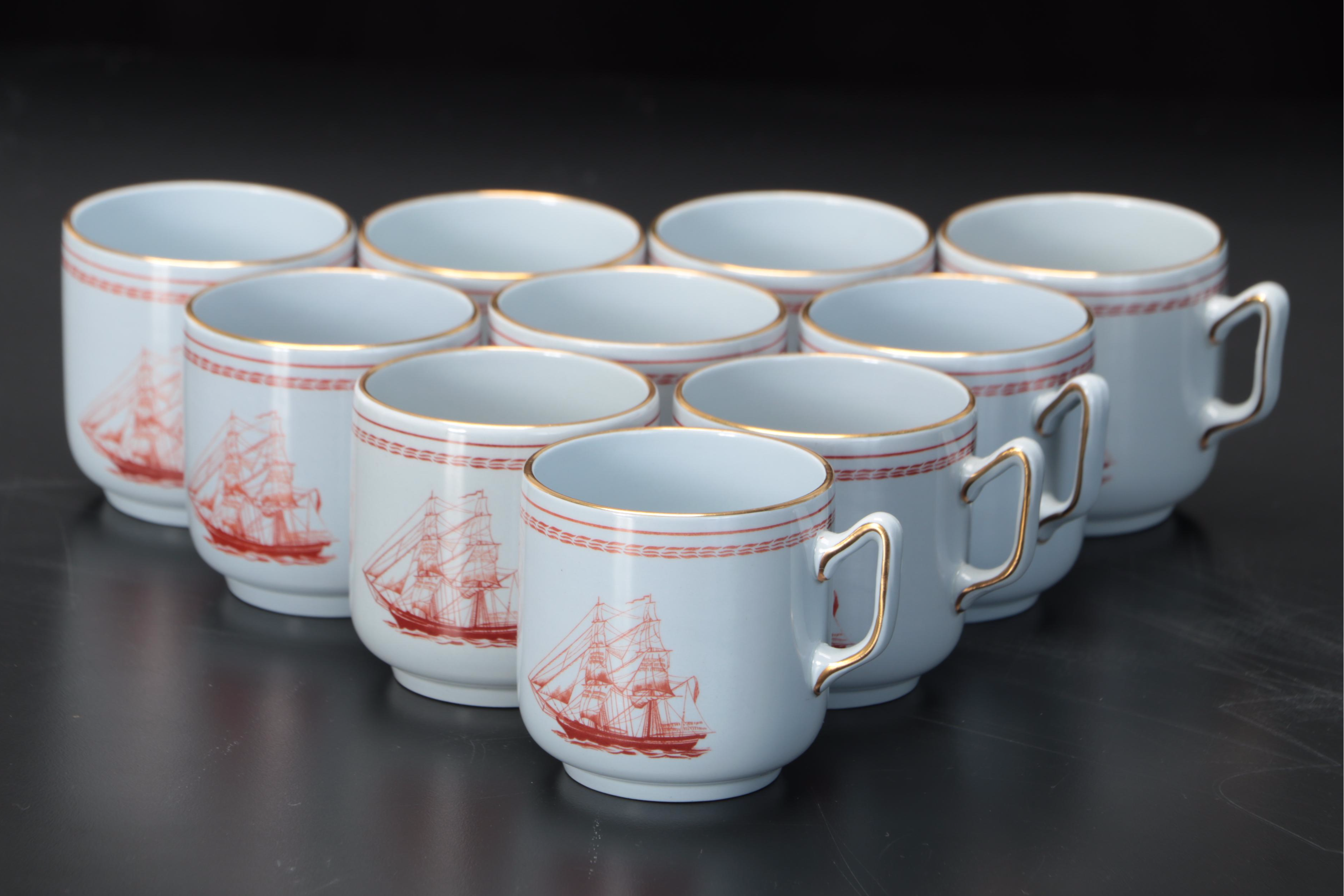 Spode "Trade Winds Red" Tableware, 1962-1993 | Everything But The House