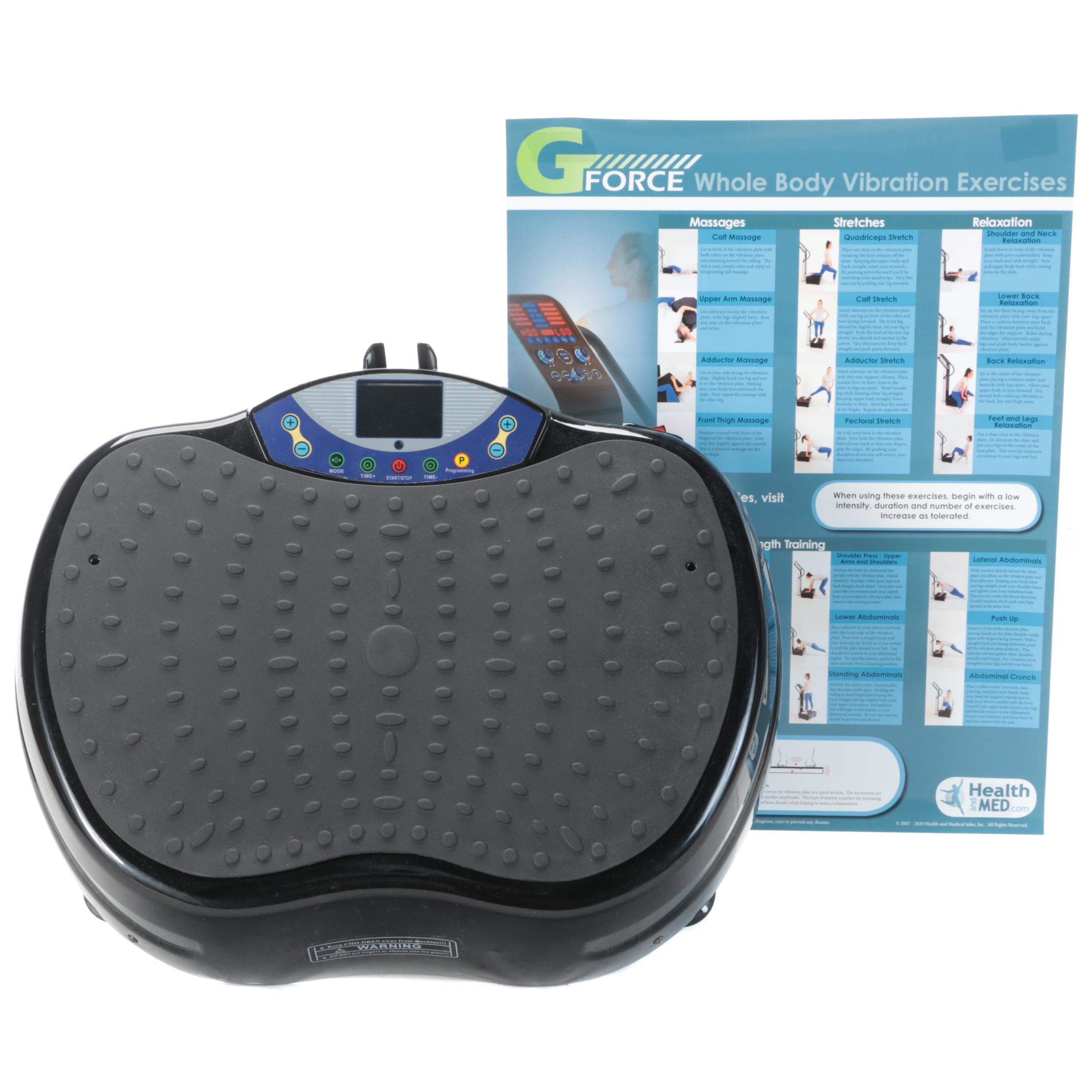 G Force Whole Body Portable Vibration Exercise Machine | EBTH