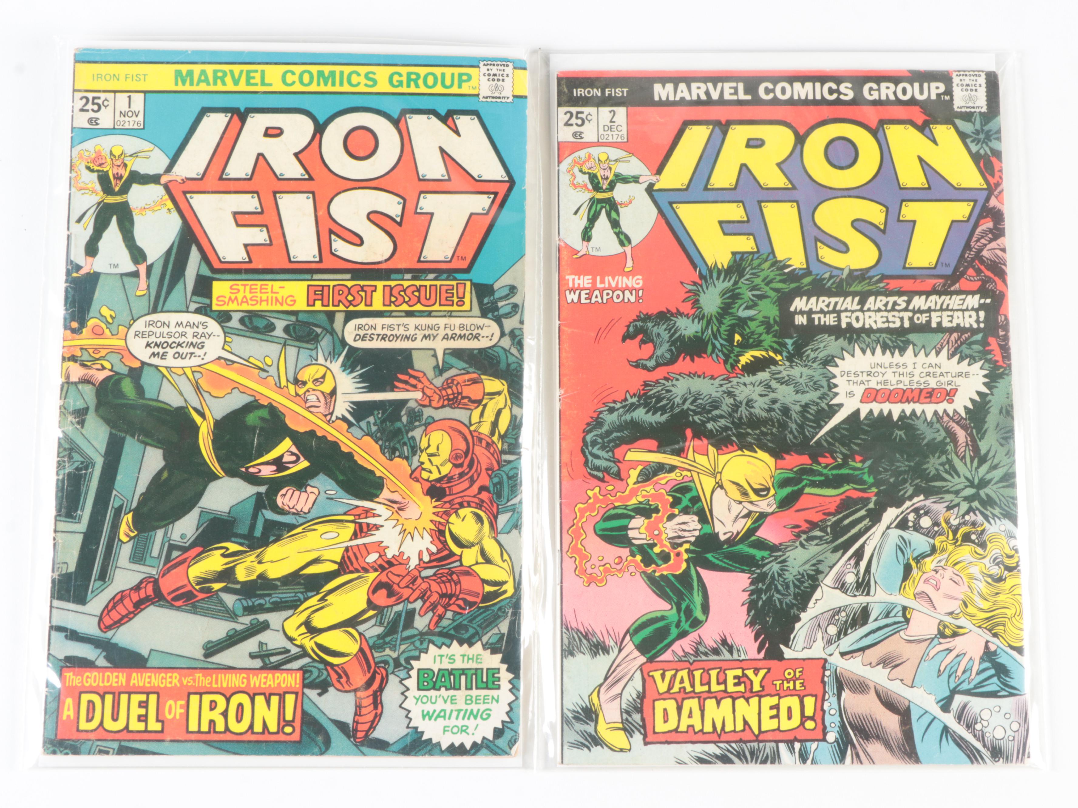 Bronze Age Marvel Iron Fist #1–18, #24 and #25 Comic Books | EBTH