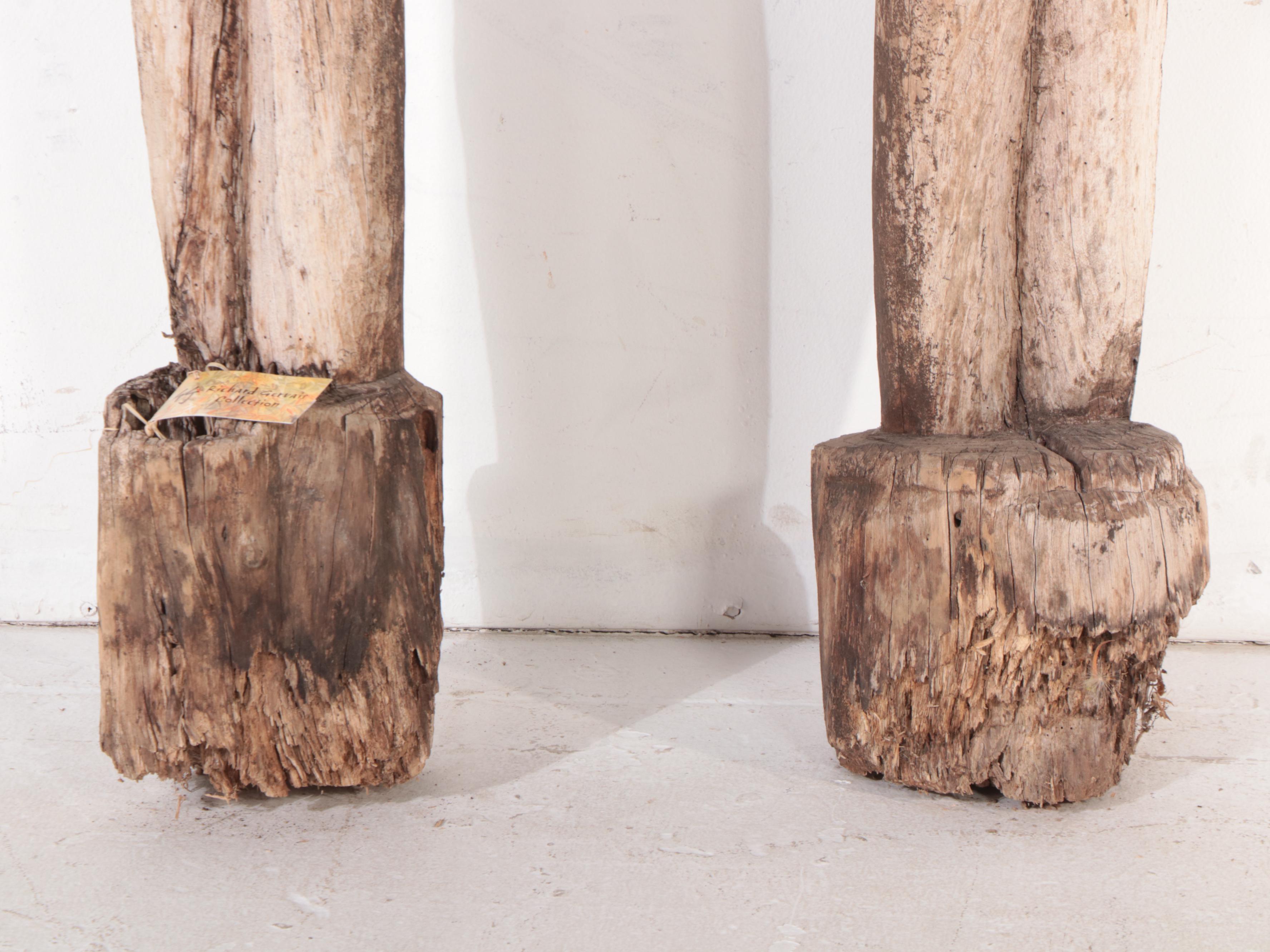 Ifugao Bulul Male and Female Bontoc Pine Figures, Circa 1940 | EBTH