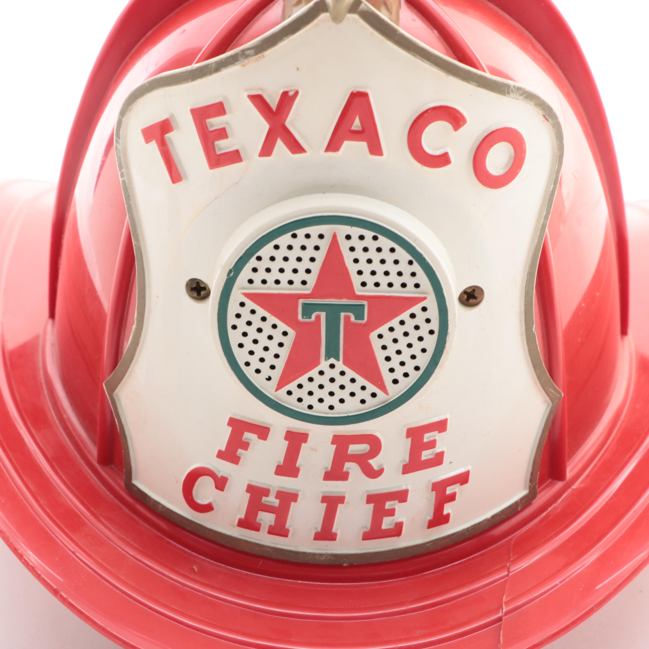 Park Plastics Co. Texaco Fire Chief Toy Helmet | EBTH