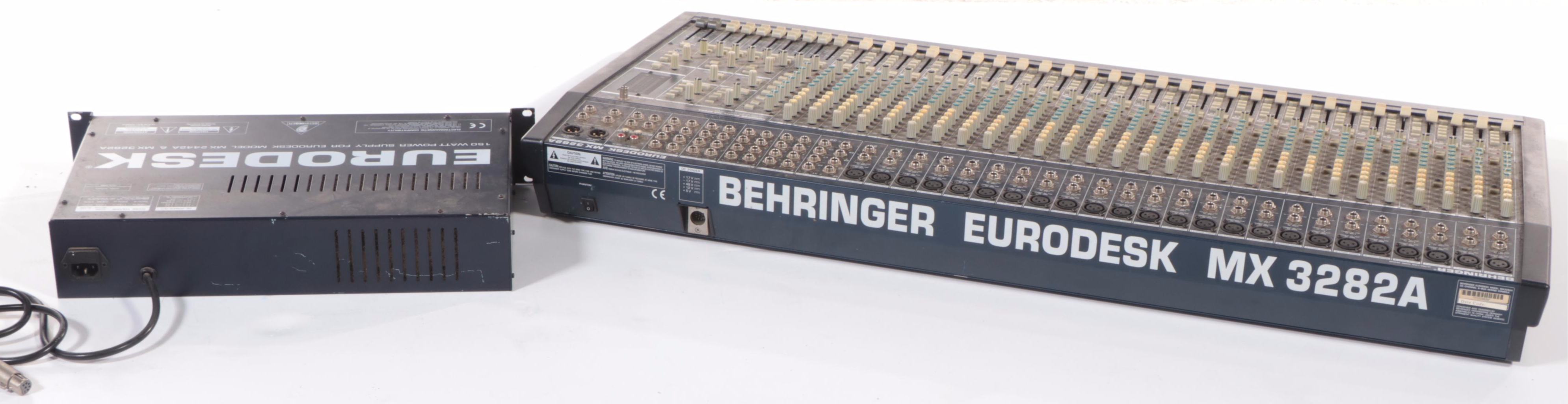 Behringer Eurodesk MX3282A Sound Mixing Board With 150 Watt Power ...