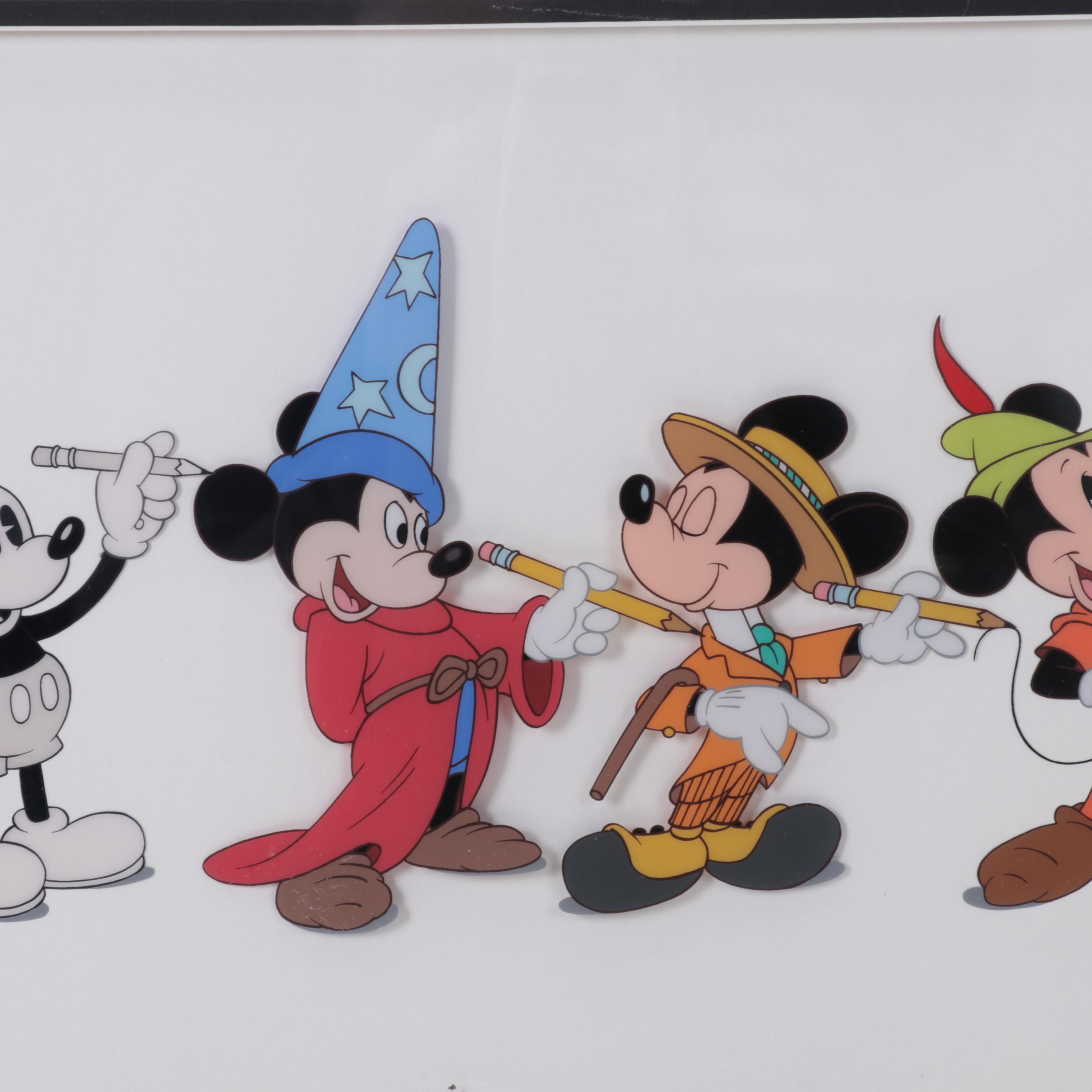 Walt Disney Company Sericel "Mickey Through the Years," 1993 | EBTH