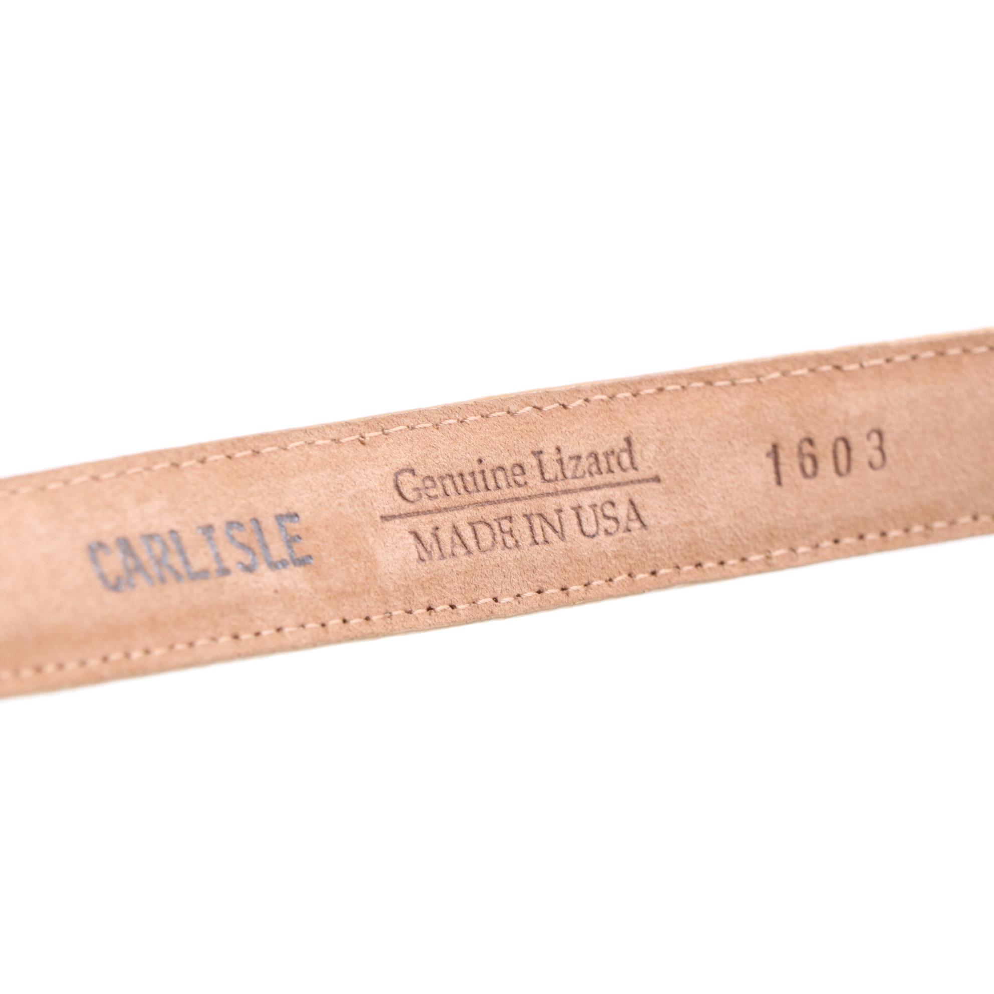 Carlisle Belts in Leather and Lizard with More | EBTH