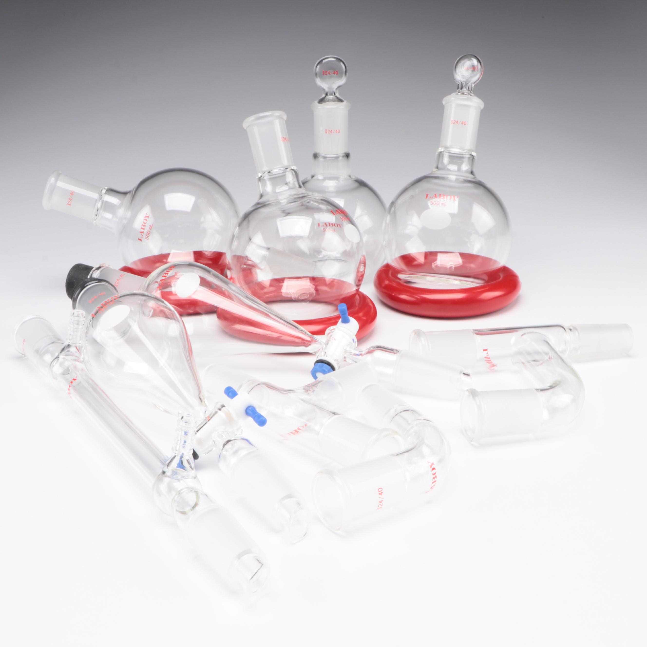 Laboy Laboratory Glass Flasks and Tubes | EBTH