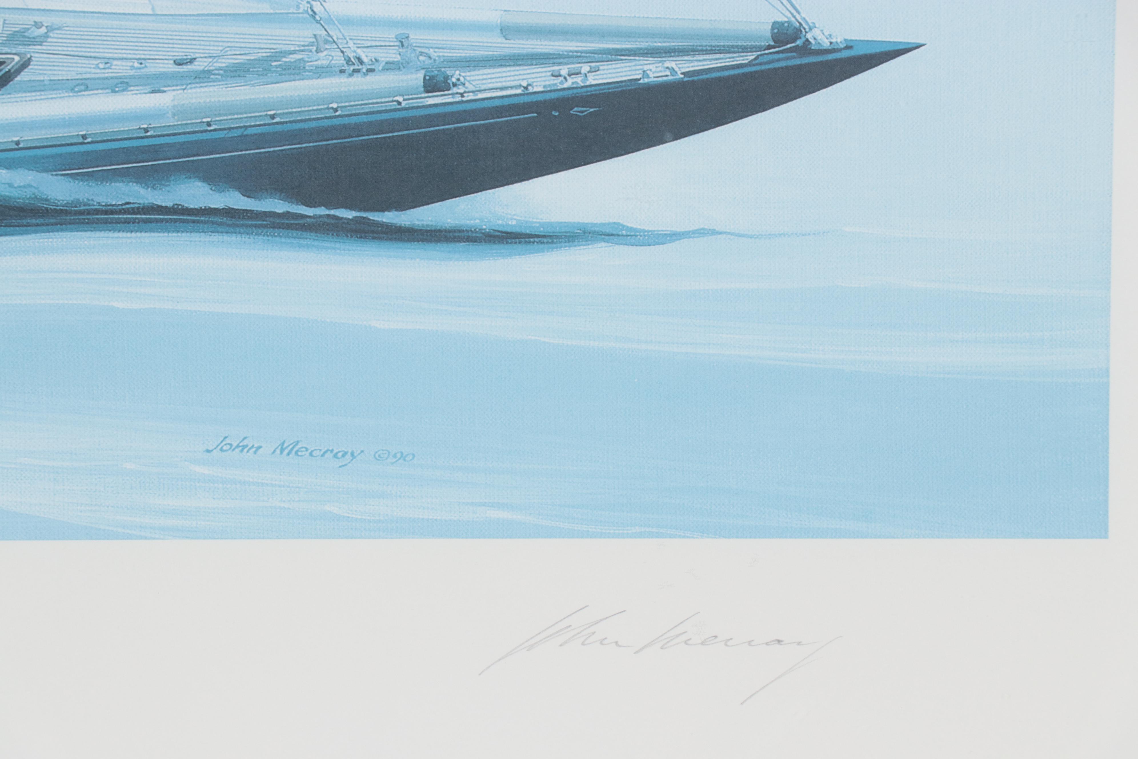 John Mecray Offset Lithograph "Return of the Legends," 1990 | EBTH