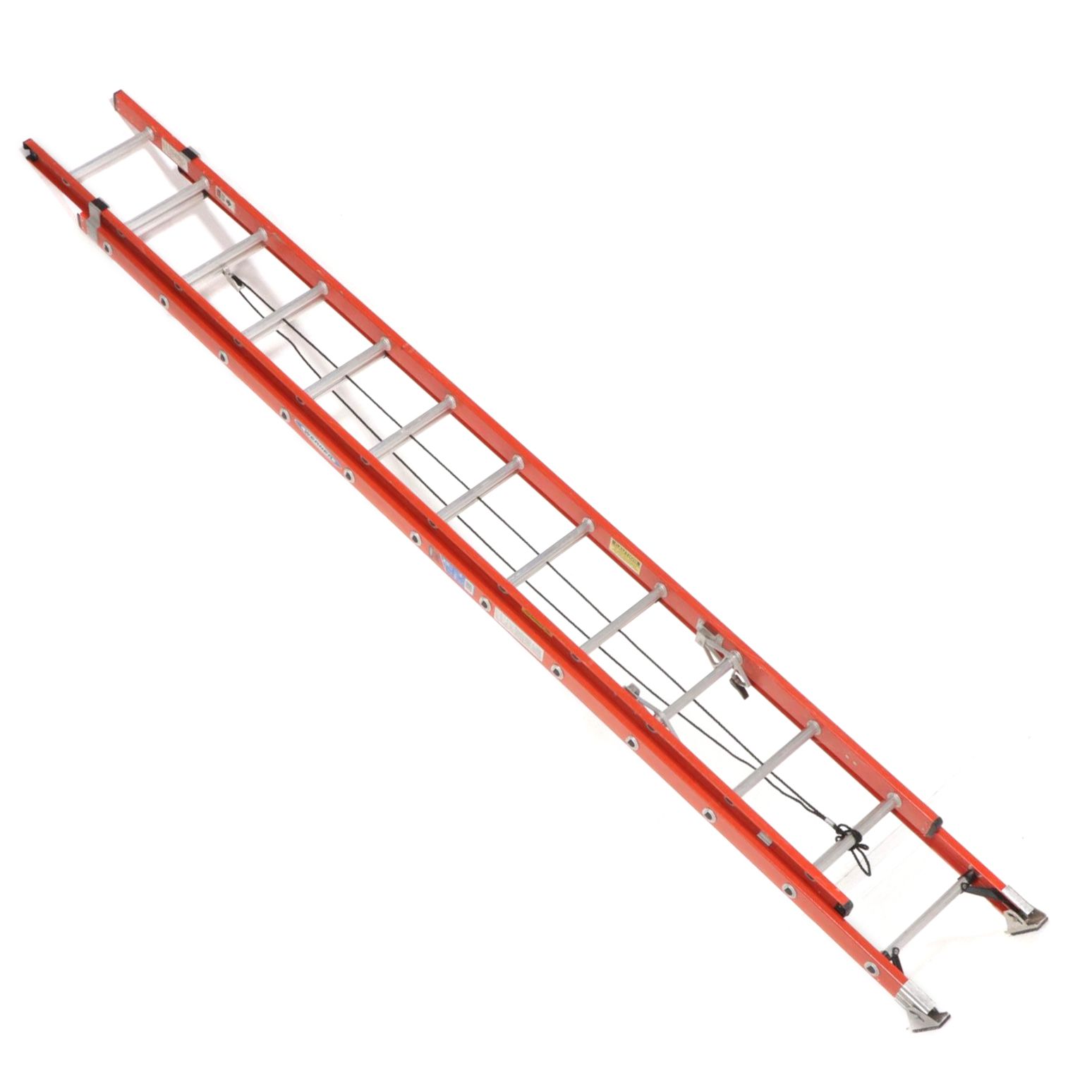 Werner 24' Fiberglass Extension Ladder, 21st Century | EBTH