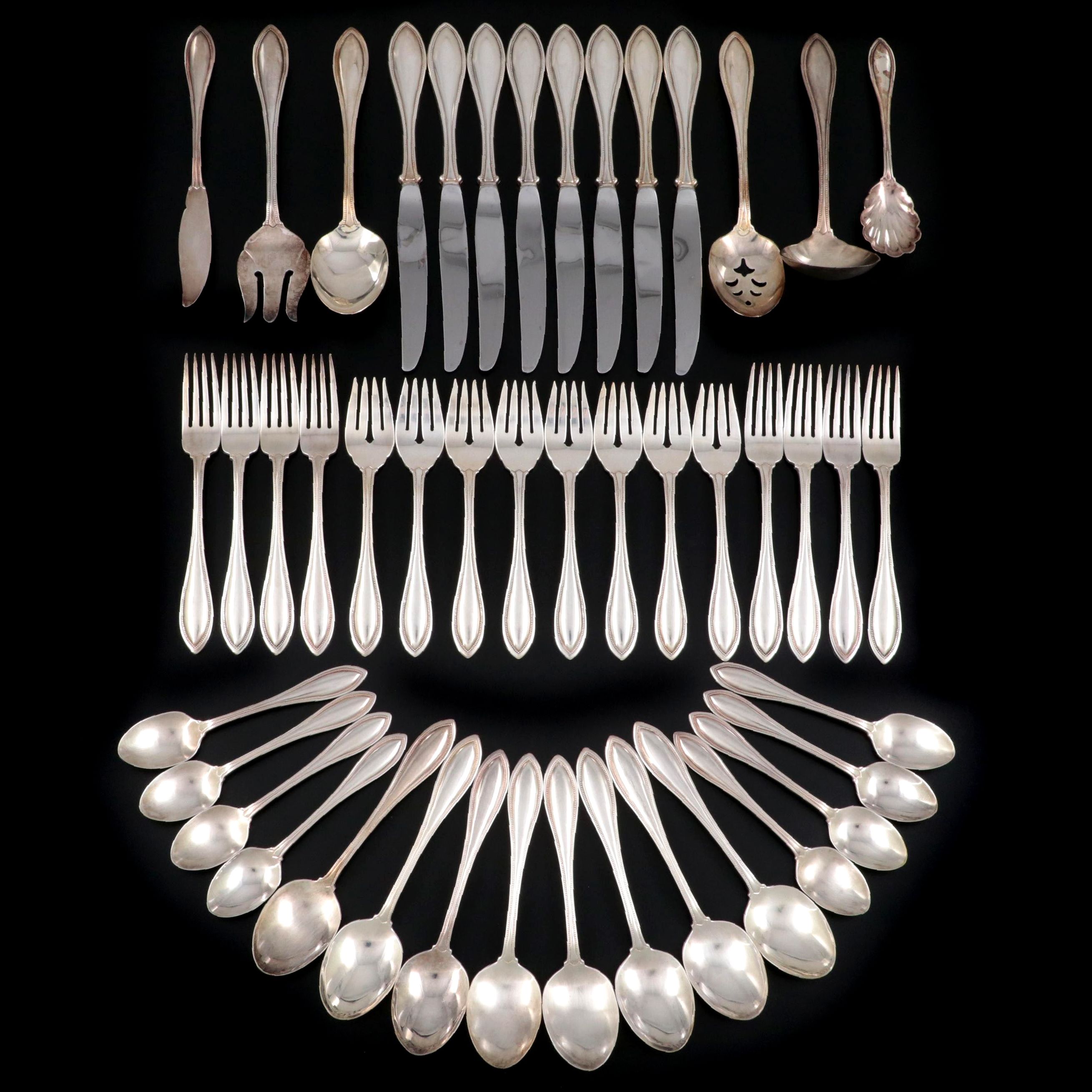 Oneida Ltd. "Silver Arbor" Silver Plate Flatware | EBTH
