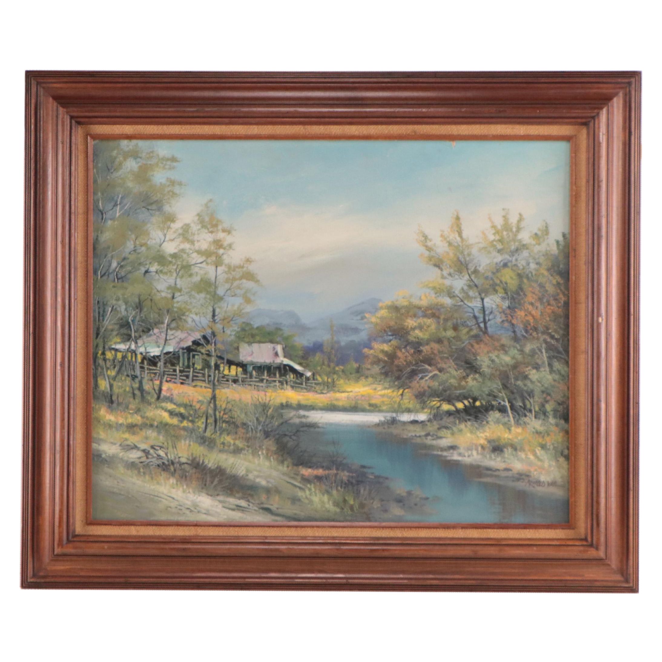 Arnold Vail Landscape Oil Painting | EBTH