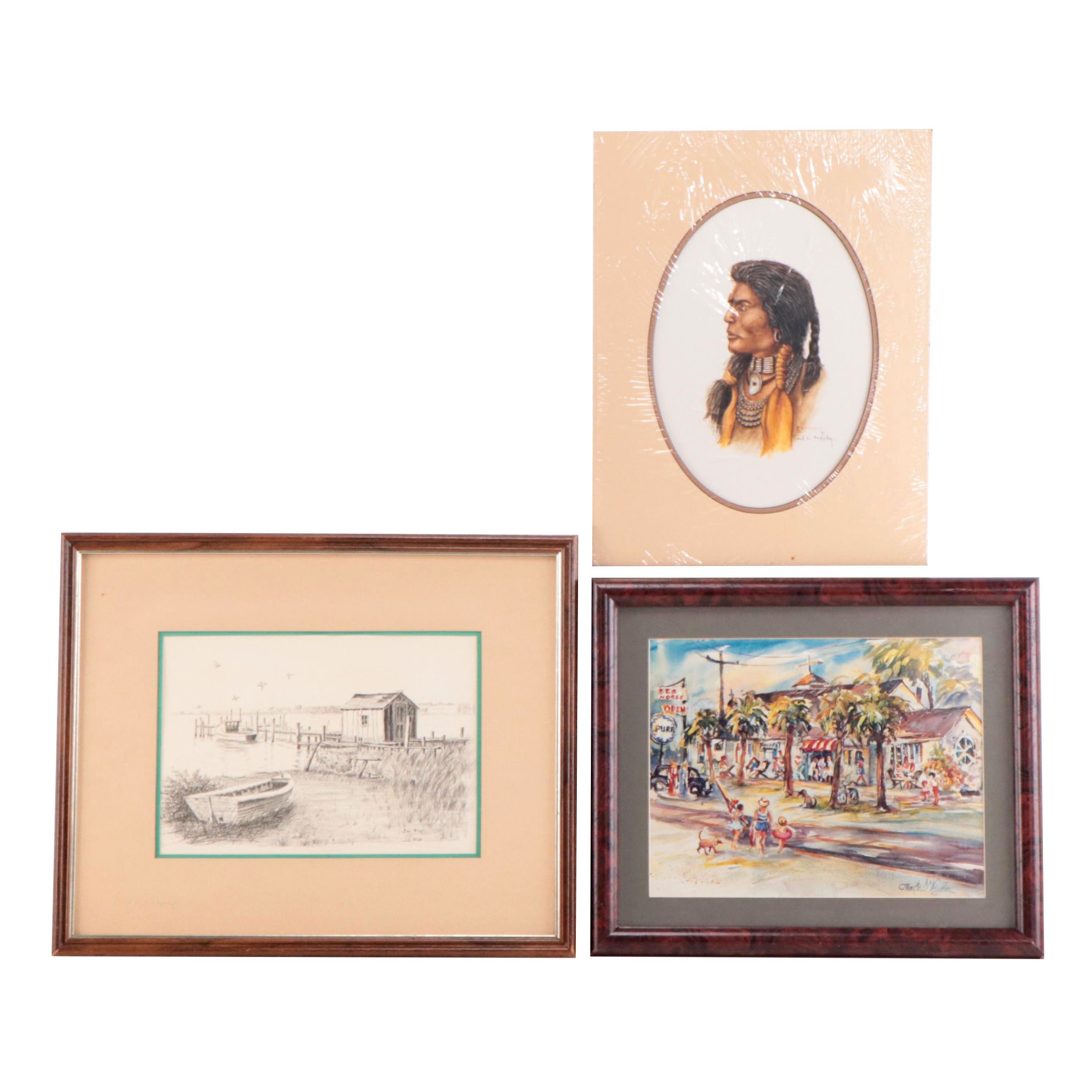 Portrait and Landscape Chromogenic Prints and Halftone | EBTH