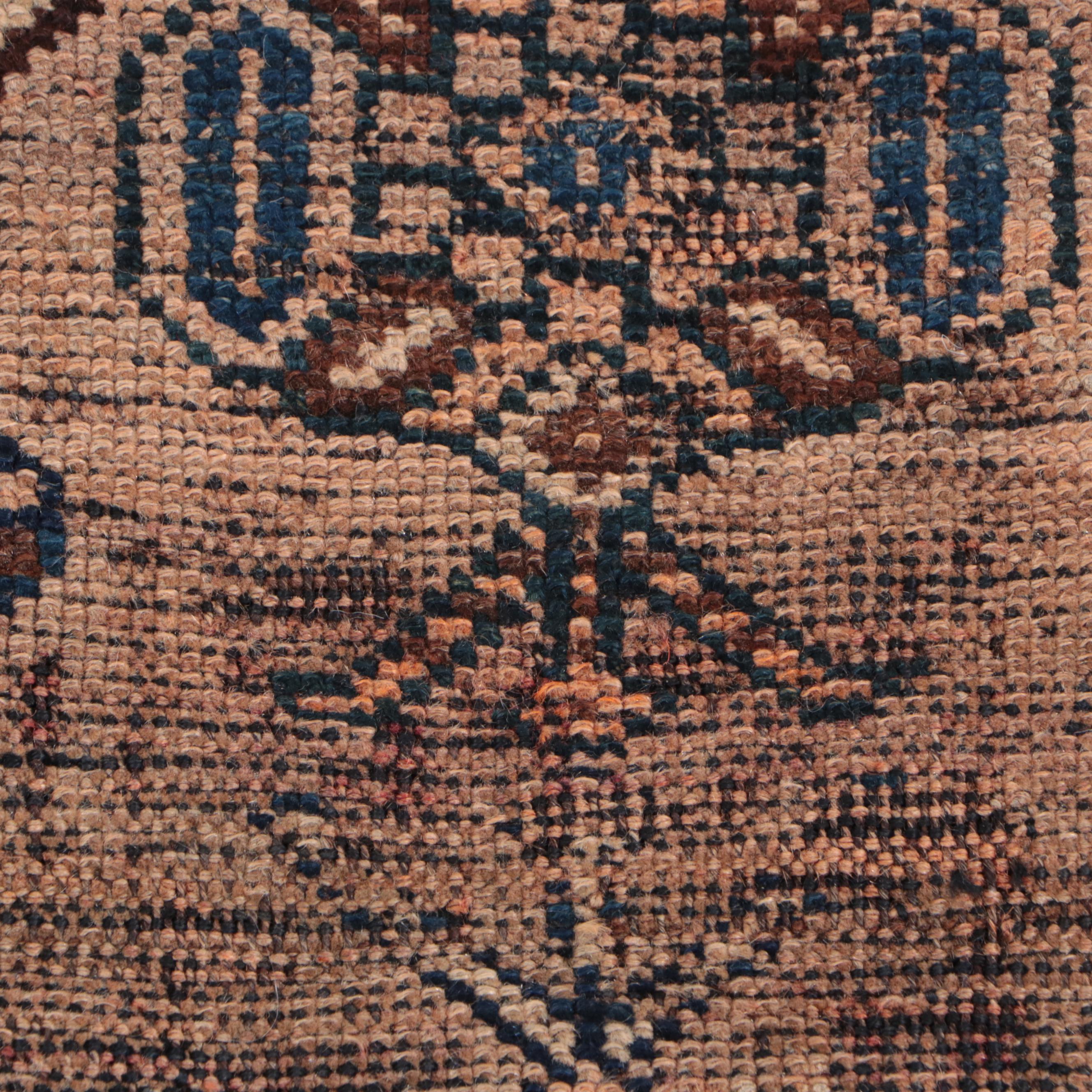 2'5 x 6'11 Hand-Knotted Persian Quchan Remnant Carpet Runner ...