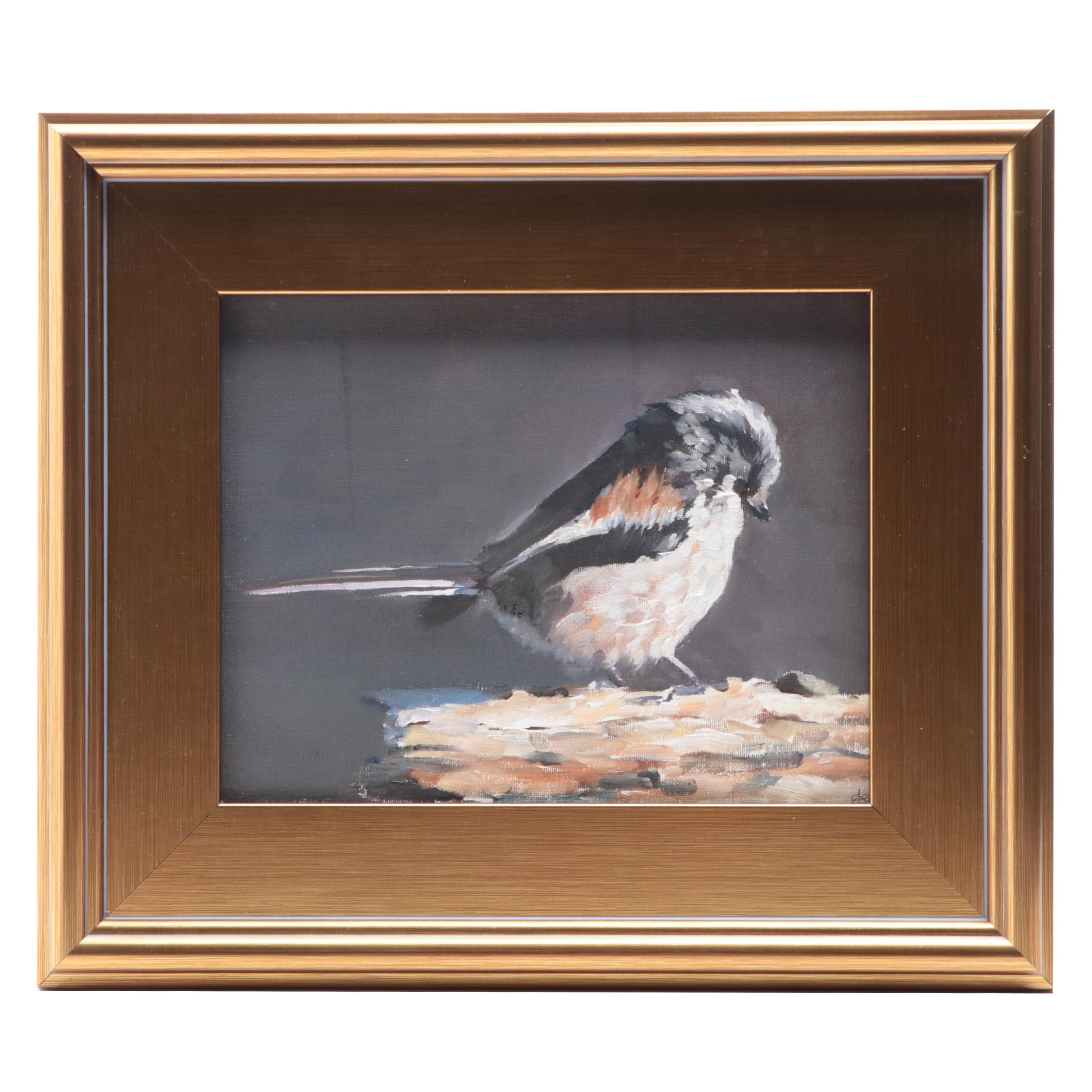 James Coates Oil Painting of Bird, 21st Century | EBTH