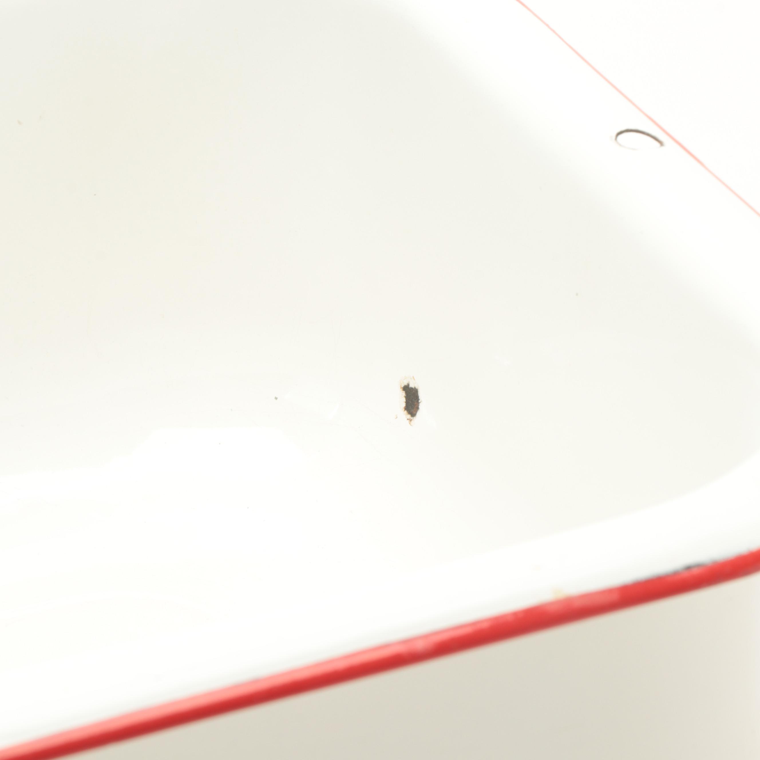 Columbian Combinet Porcelain Enameled Metal Diaper Pails With Tub ...