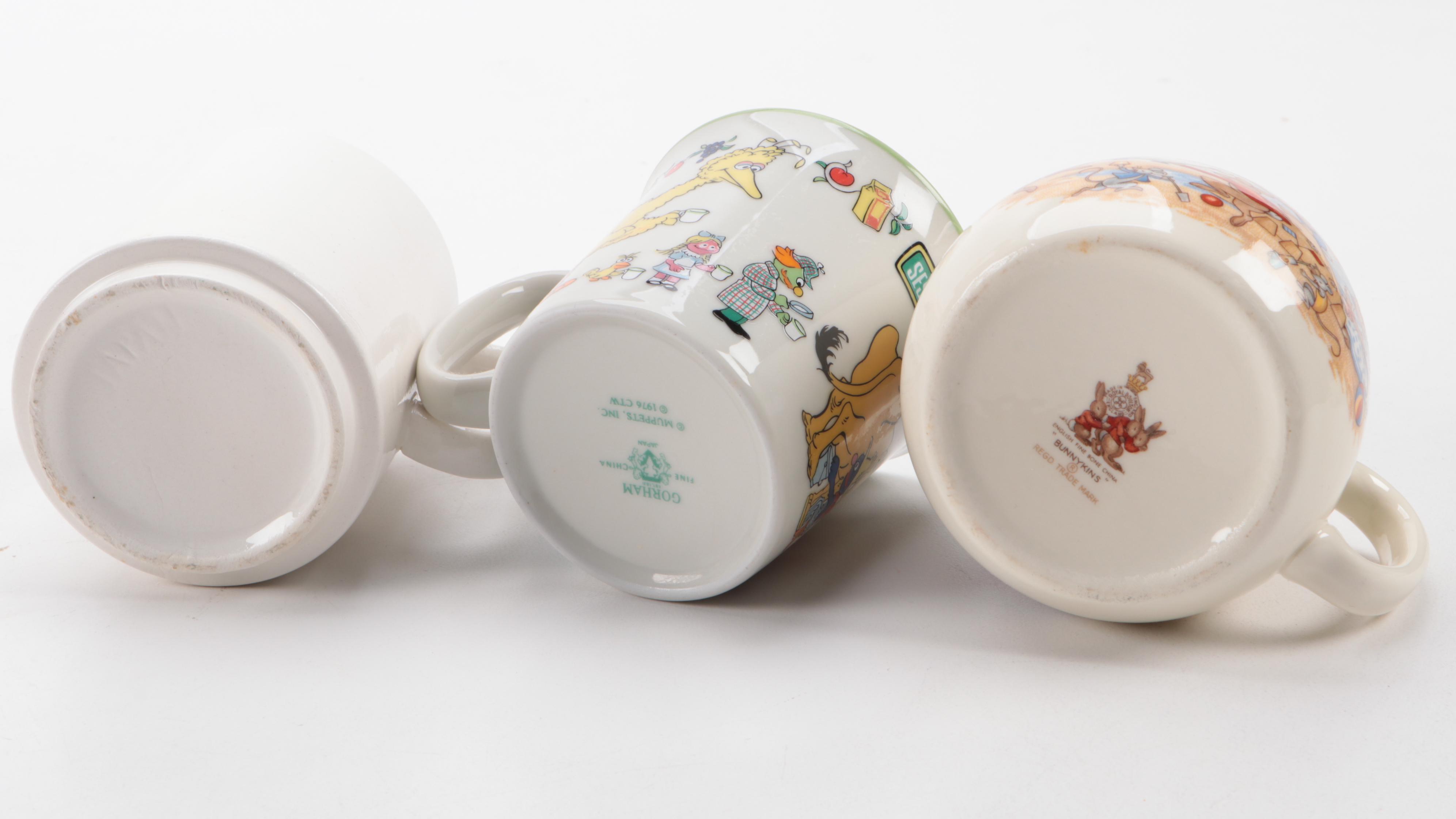 Royal Doulton Peter Rabbit with Sesame Street Child's China Sets | EBTH