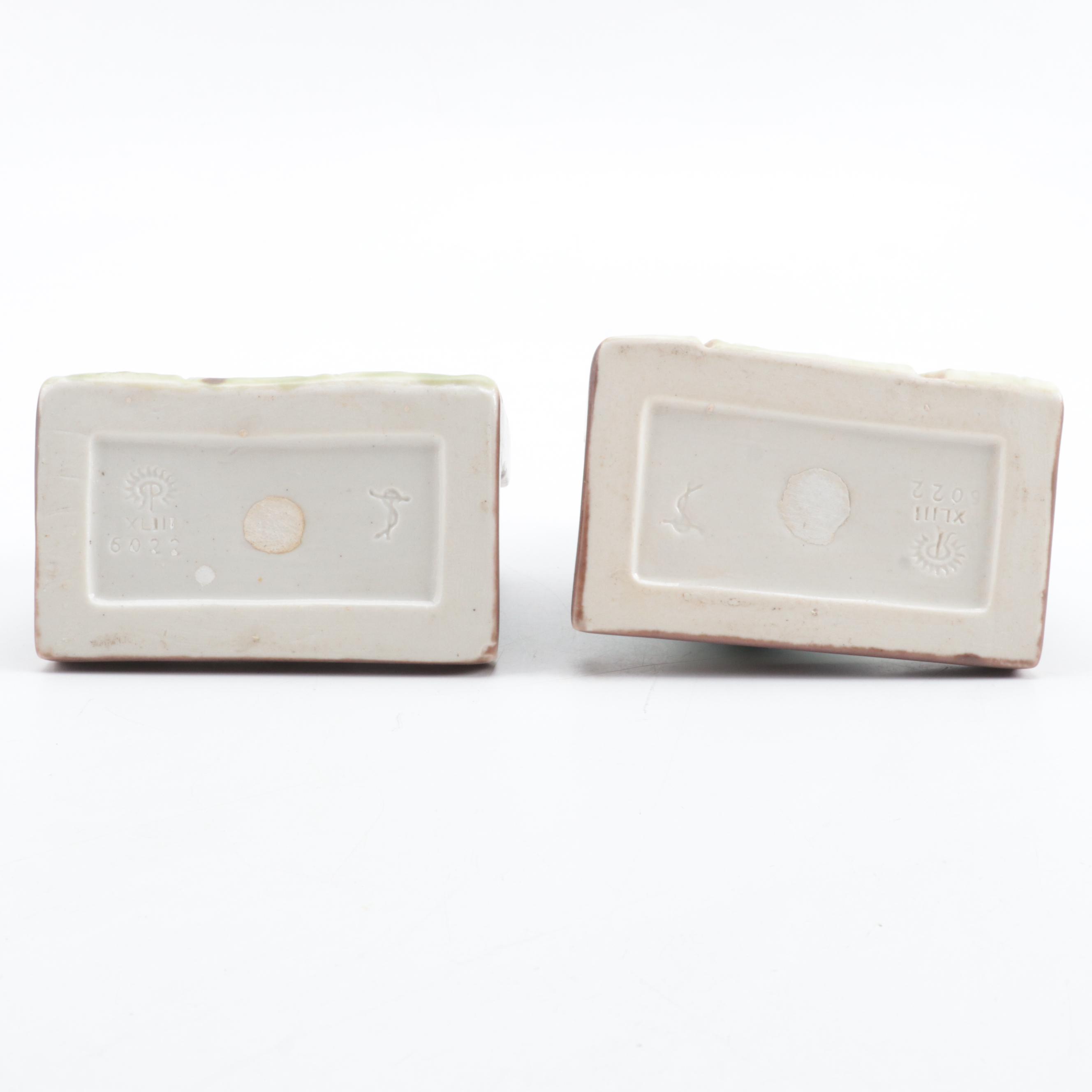 Rookwood Pottery Dutch Boy and Girl Bookends After Sarah Alice Toohey ...